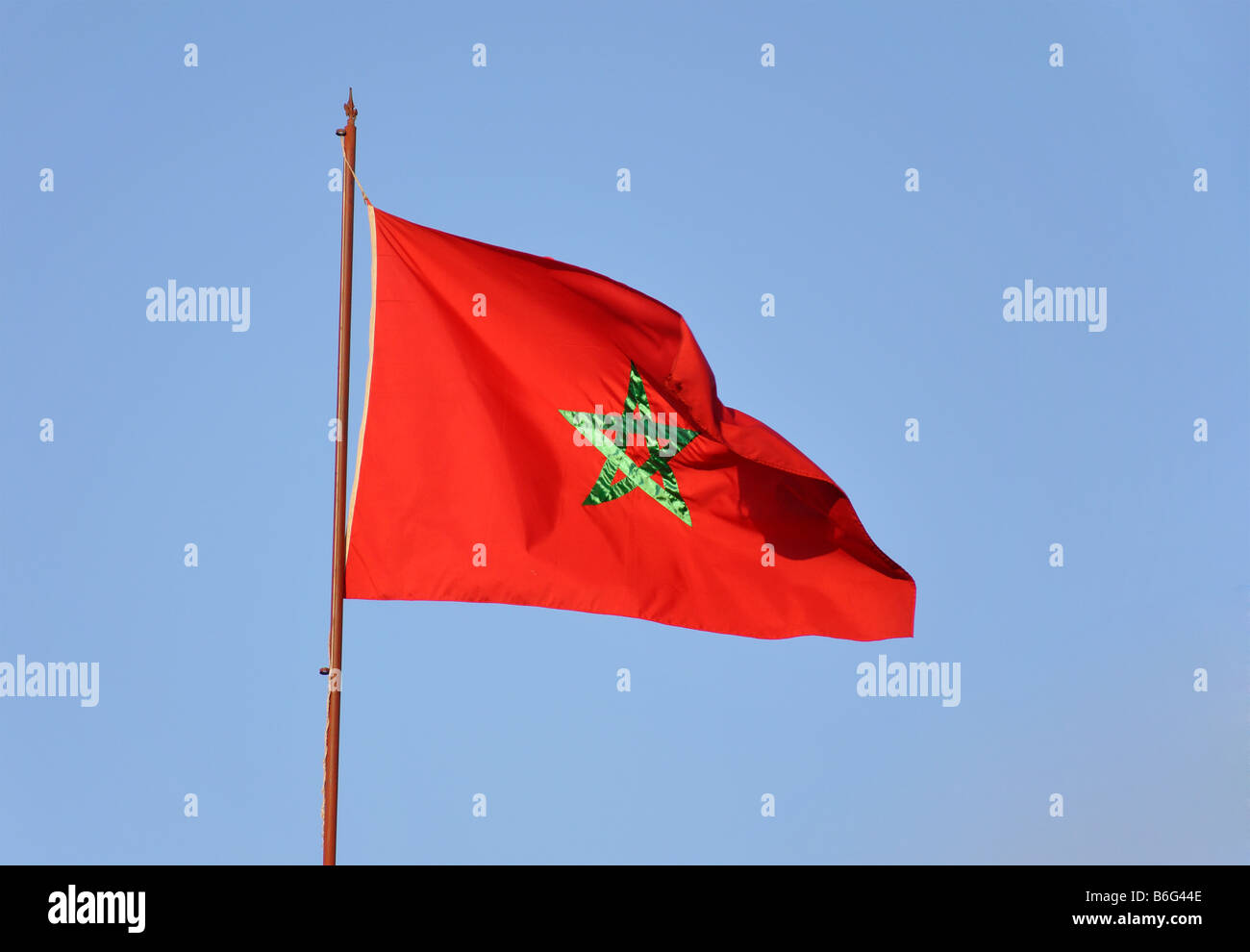 Morocco flag hi-res stock photography and images - Alamy