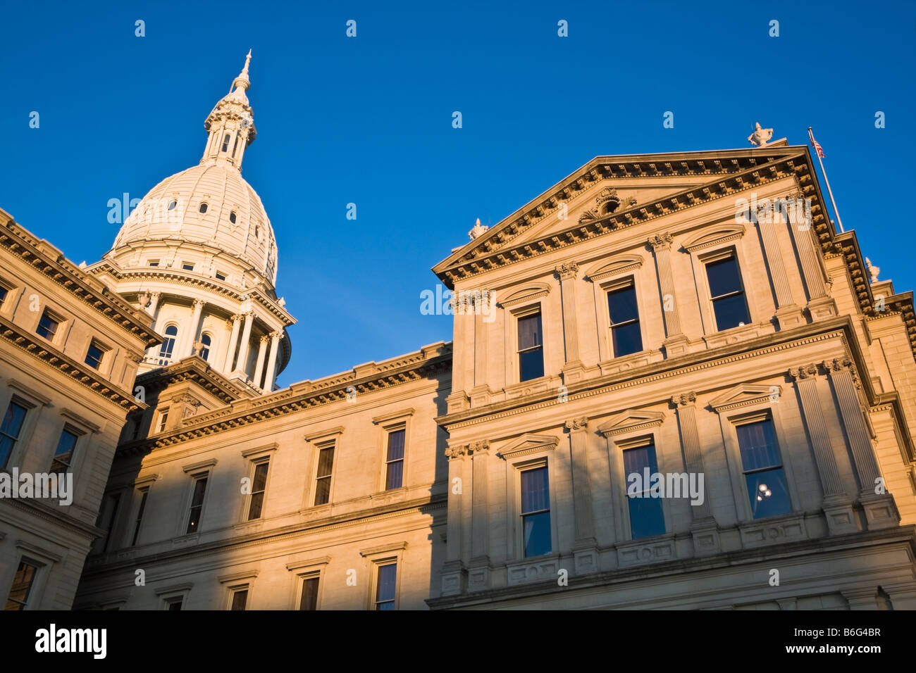 Michigan lansing capitol hi-res stock photography and images - Alamy