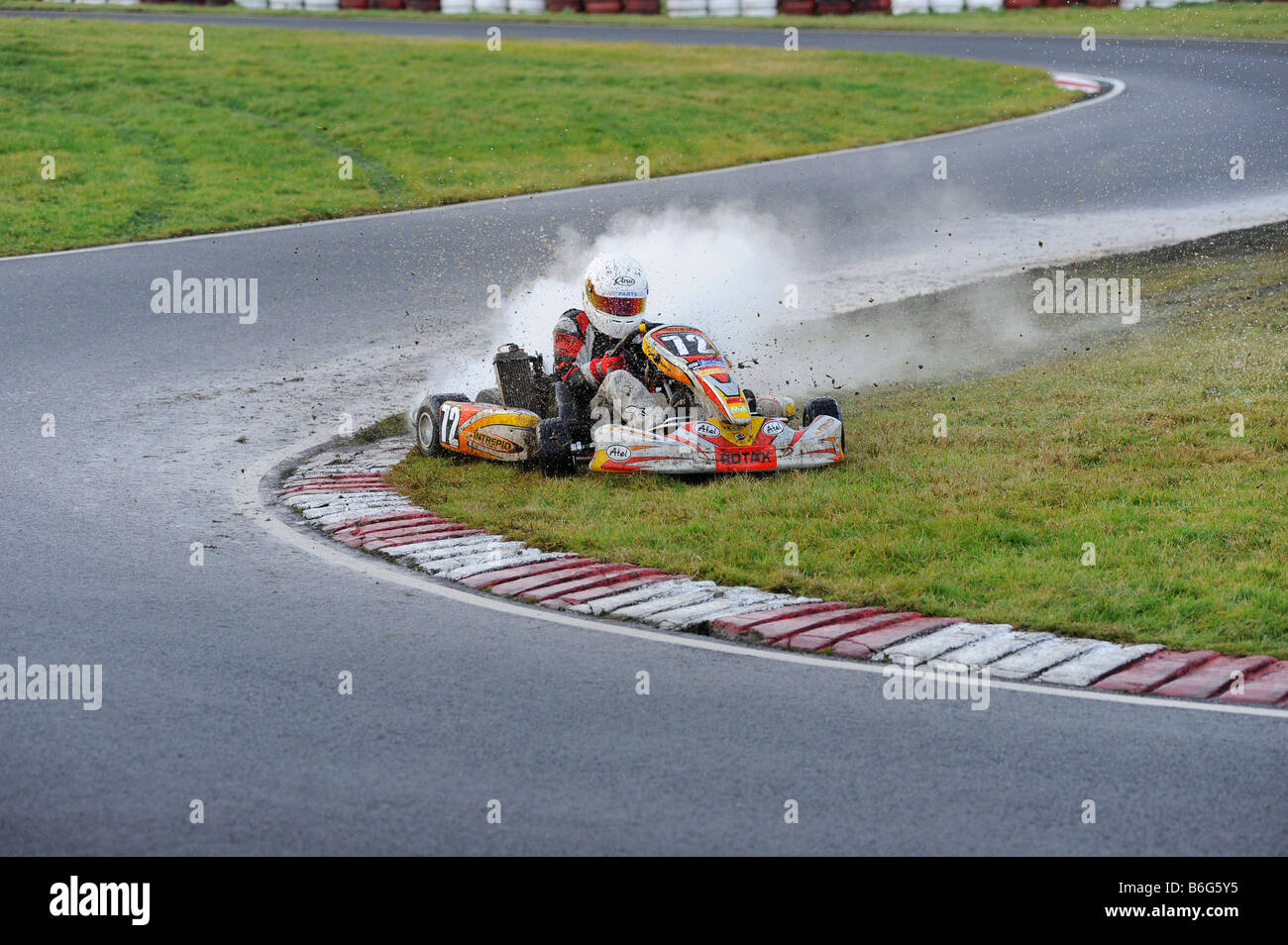 Go Kart Racing Crash