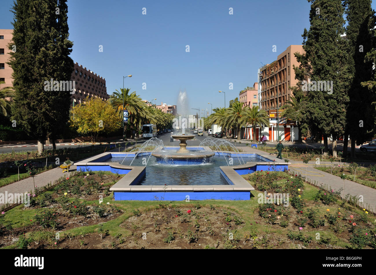Fountain in Marrakech, Morocco Stock Photo - Alamy