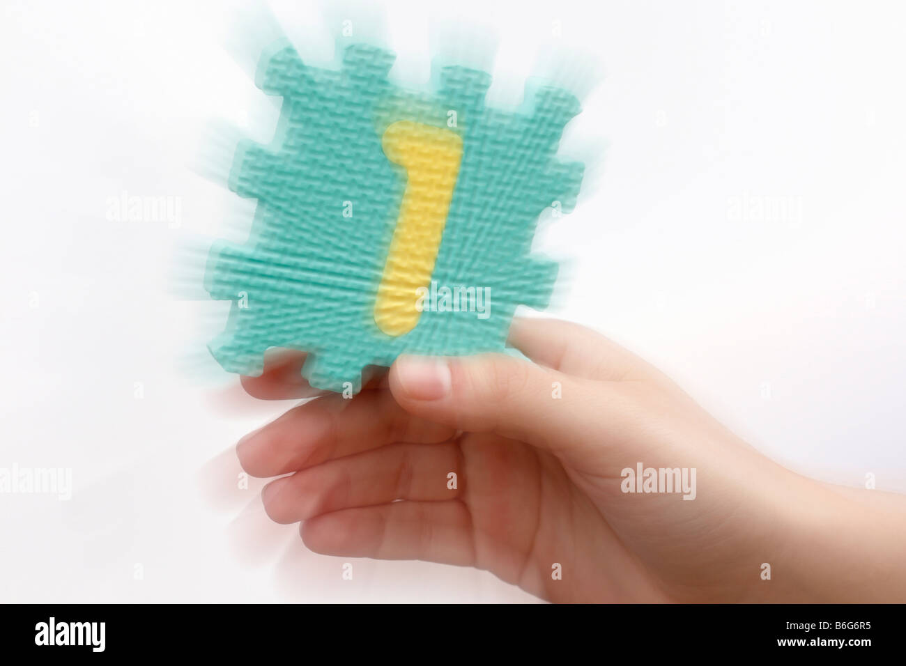 Number 1 foam hand hi-res stock photography and images - Alamy