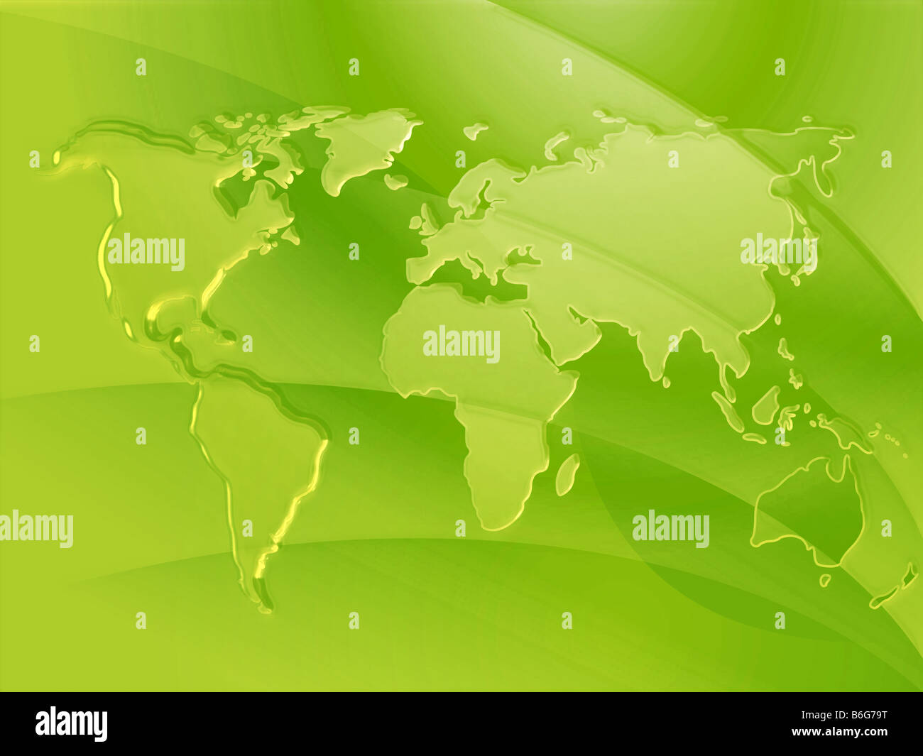 Embossed map world hi-res stock photography and images - Alamy
