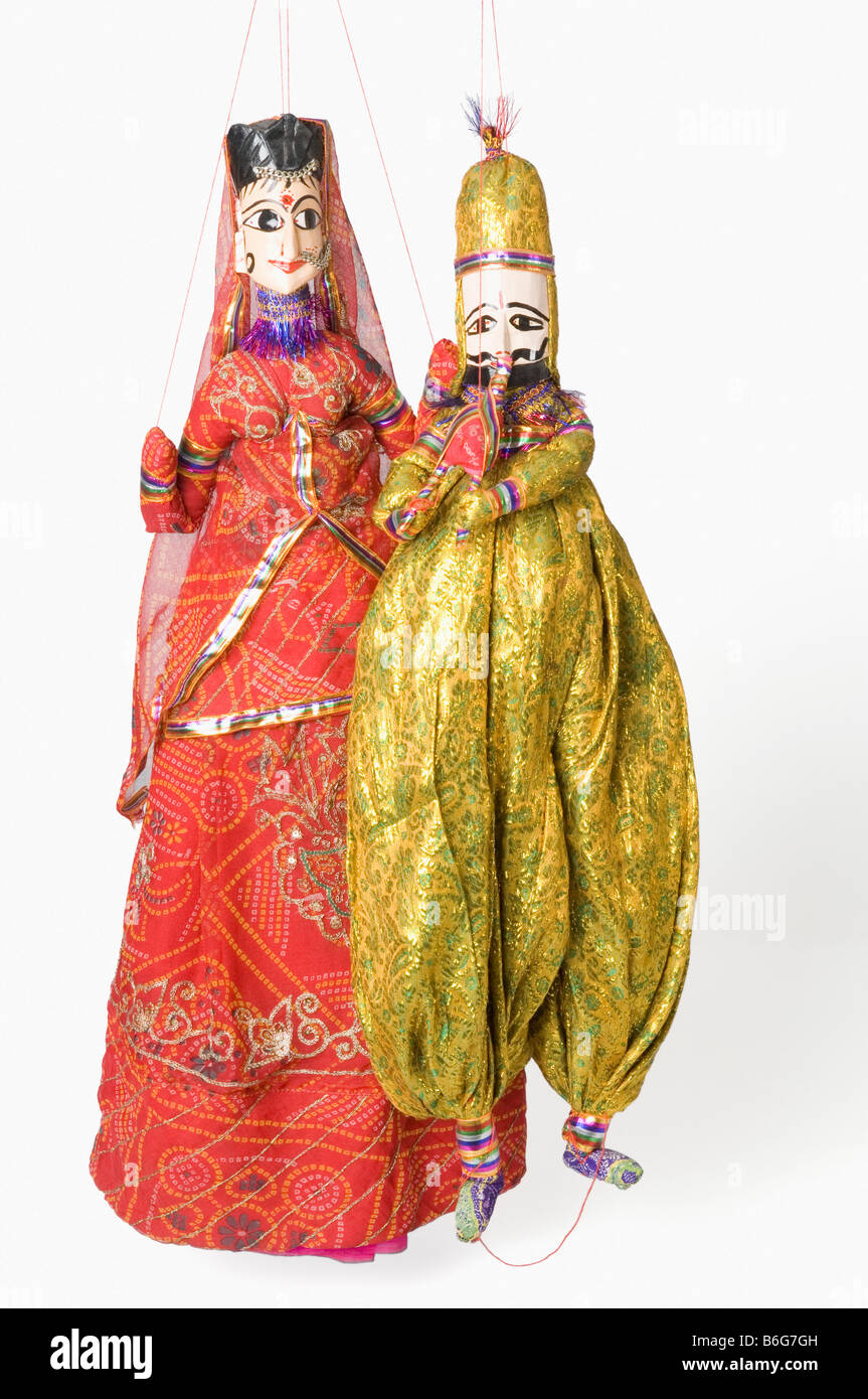 Indian puppet puppets india Cut Out Stock Images & Pictures - Alamy