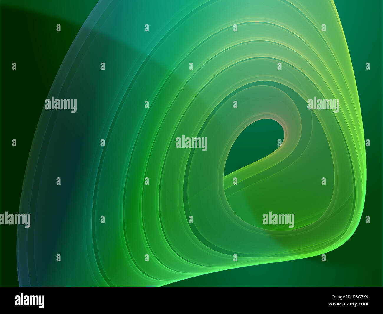 Abstract wallpaper illustration of wavy flowing energy and colors Stock ...