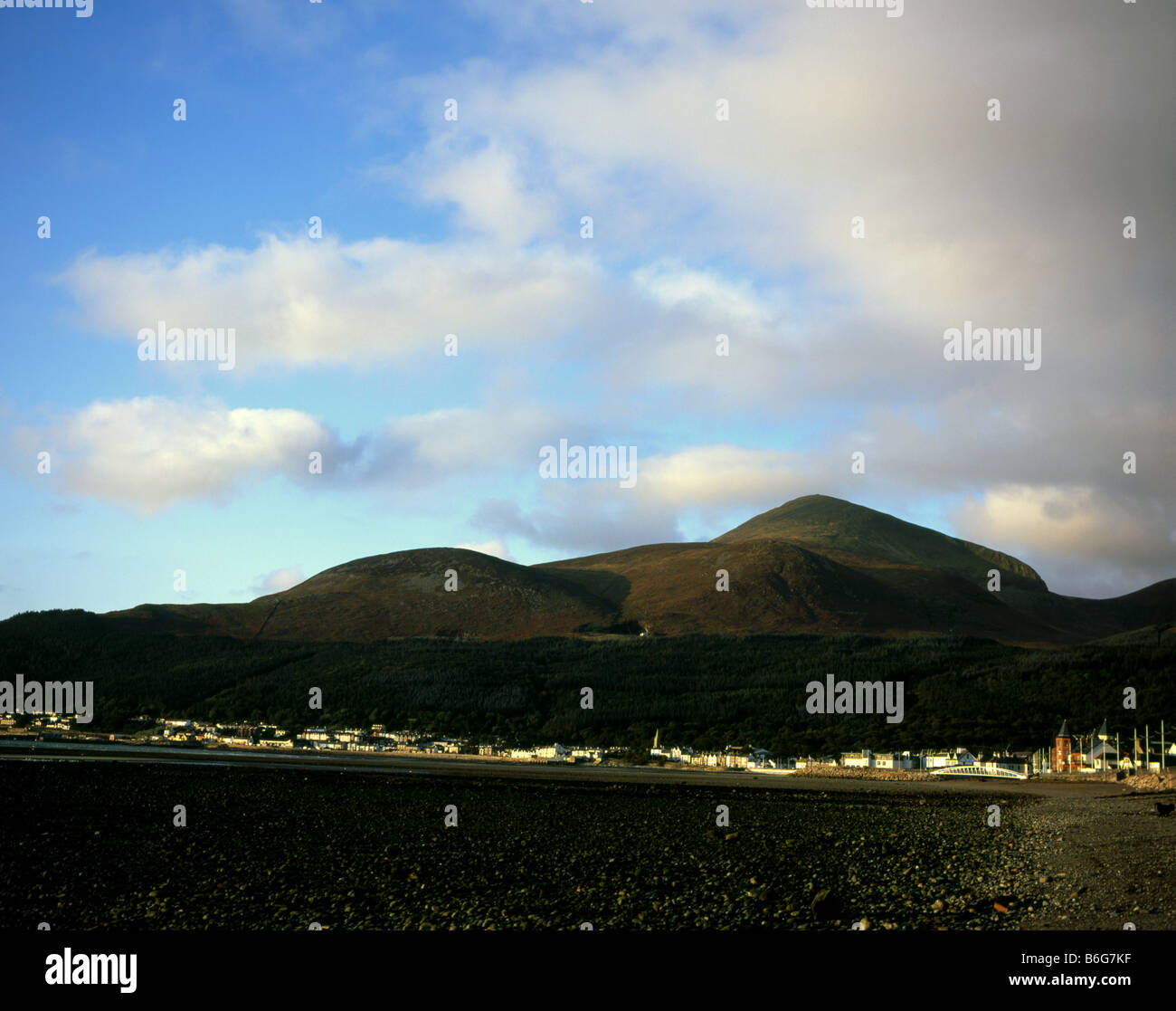 Slieve Donard, Mountains of Mourne, Newcastle County Down Ireland Stock ...