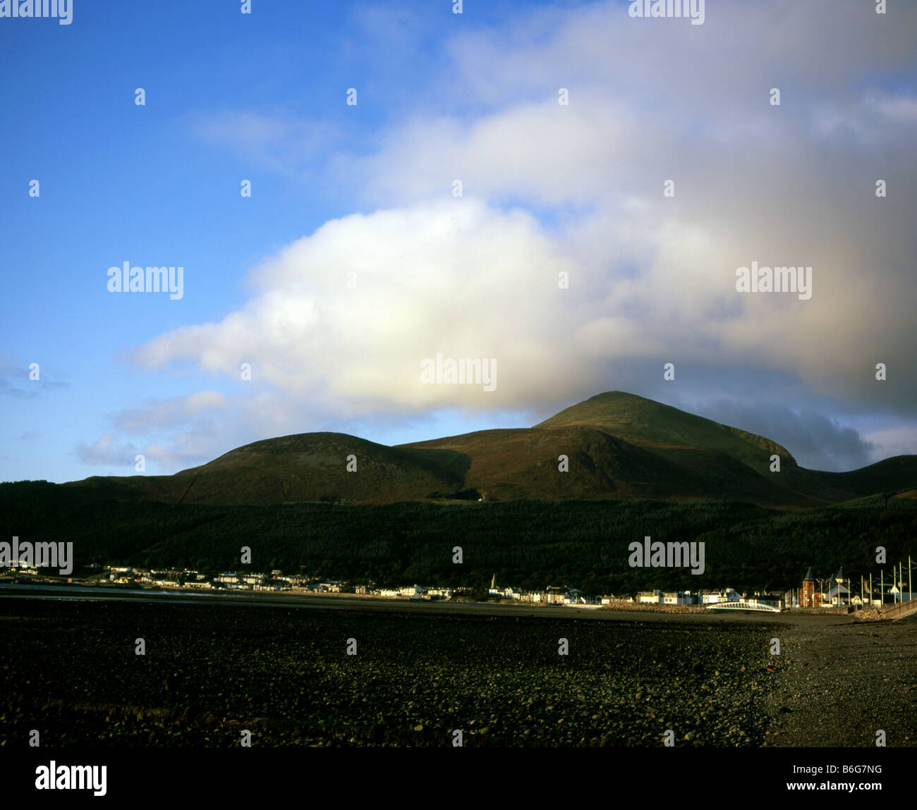 Slieve donard newcastle beach hi-res stock photography and images - Alamy