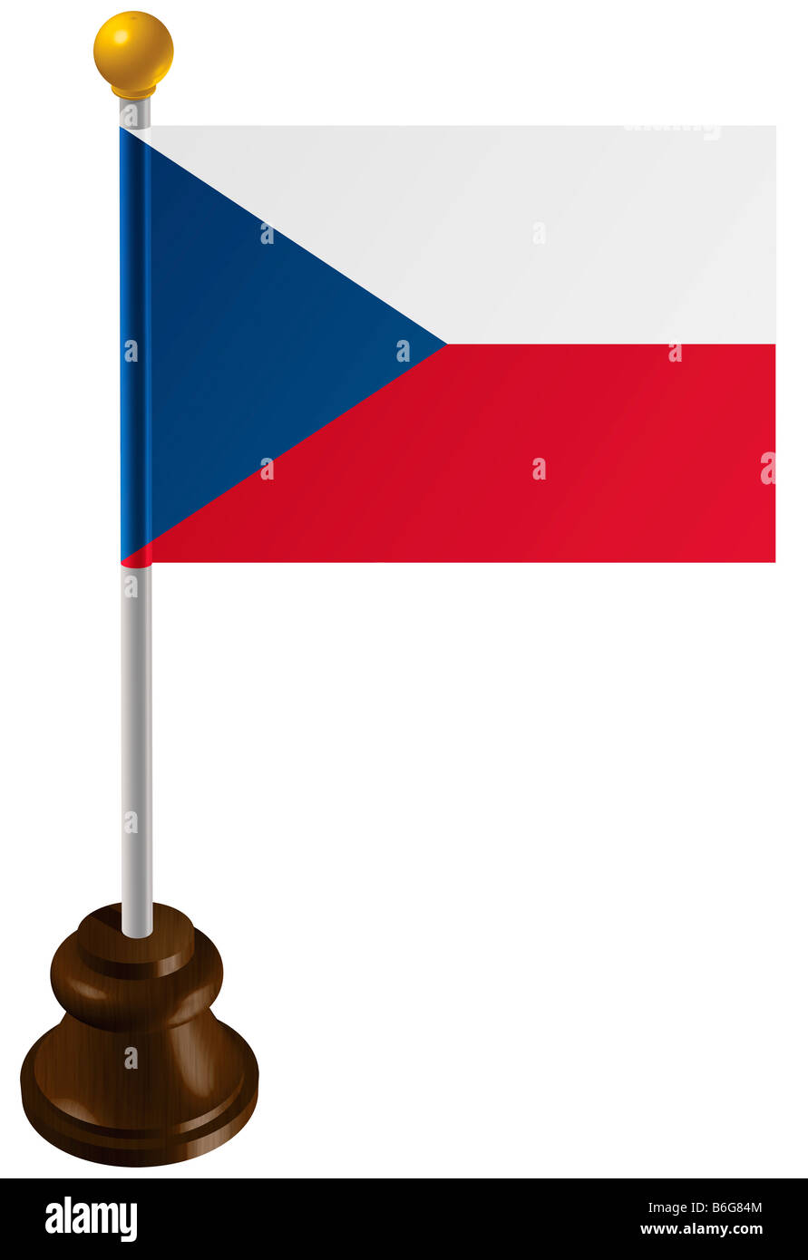 Czech republic flag hi-res stock photography and images - Alamy