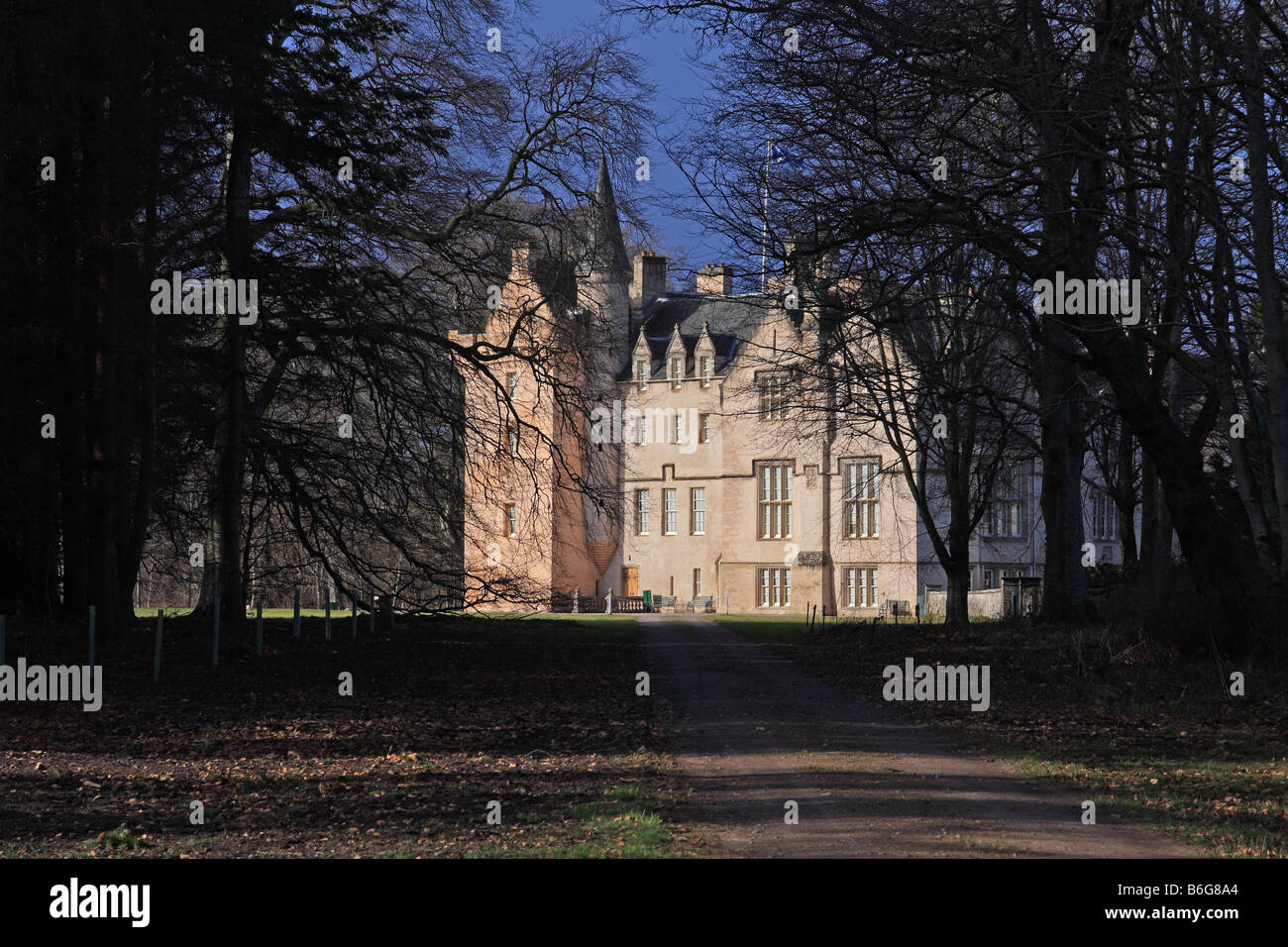 Brodie Castle in Forres Moray Scotland under the National Trust of ...