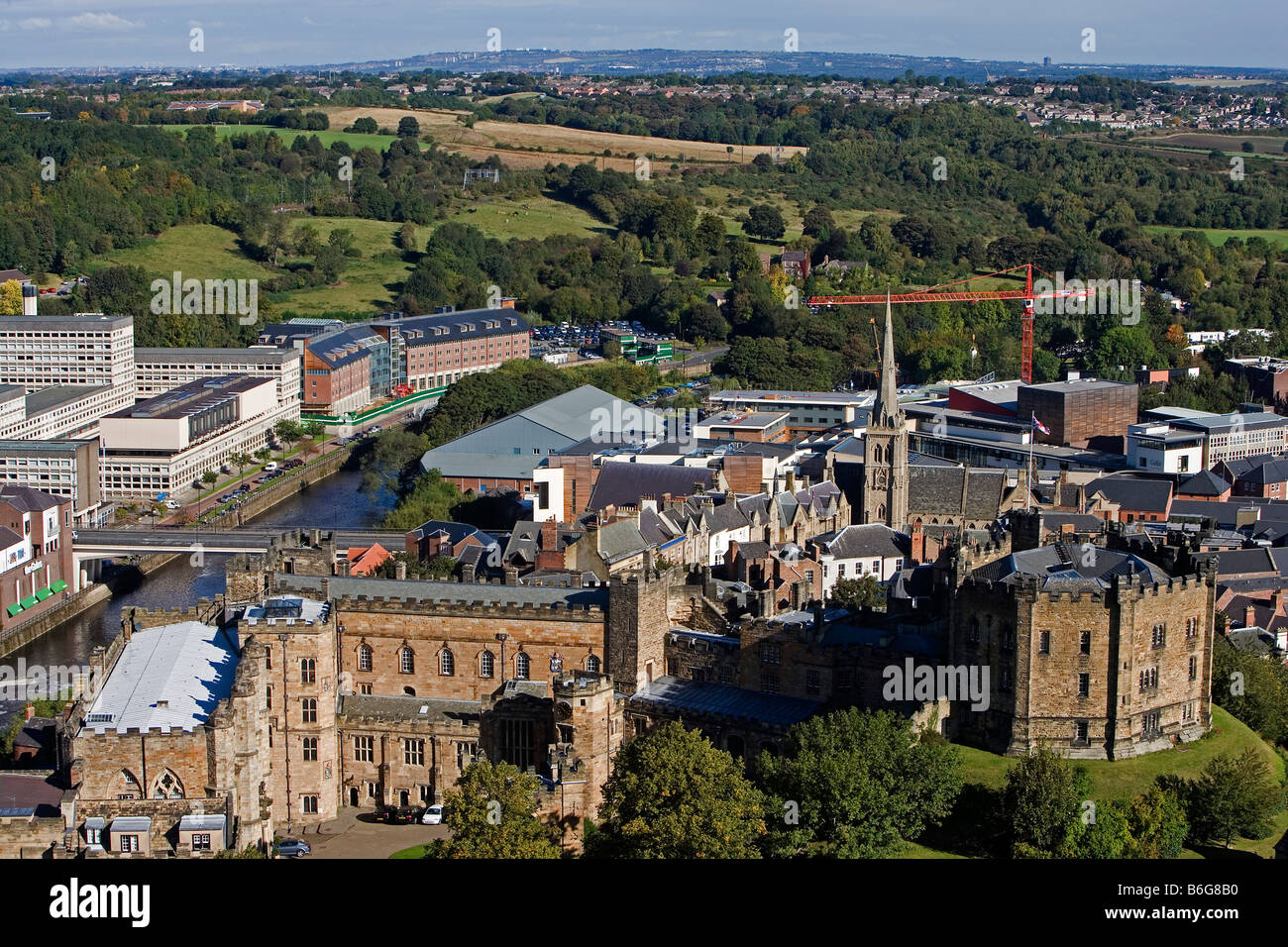 Durham Palace Square University Buildings castle Durhamshire UK Great ...