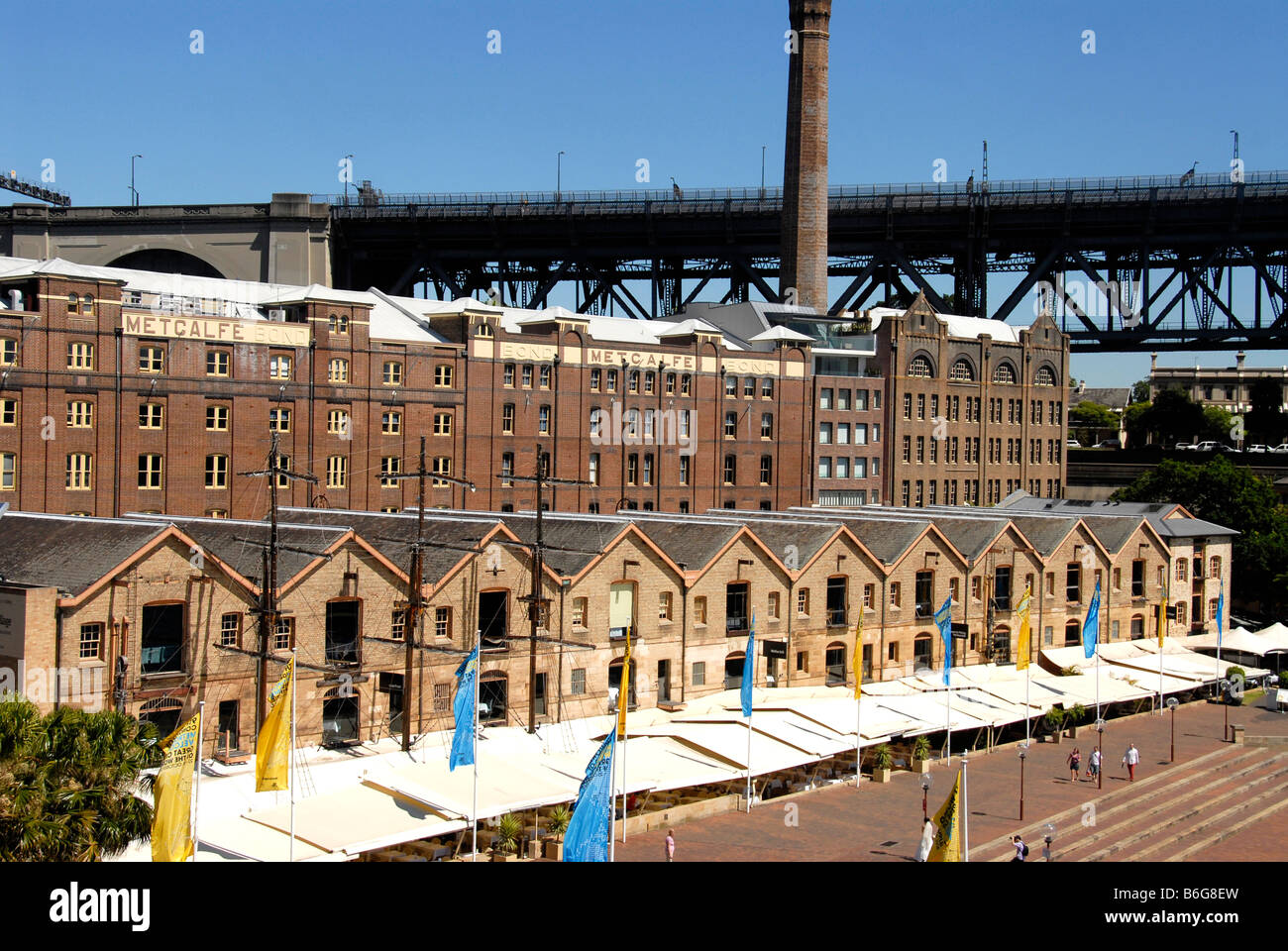 buildings, The rocks, bridge, Sydney, Australia Stock Photo - Alamy
