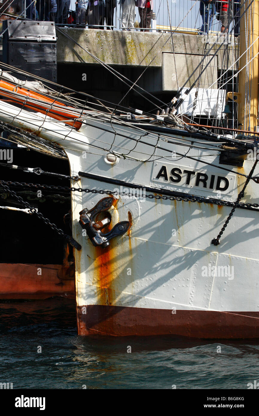 Tall Ship Astrid Stock Photo - Alamy