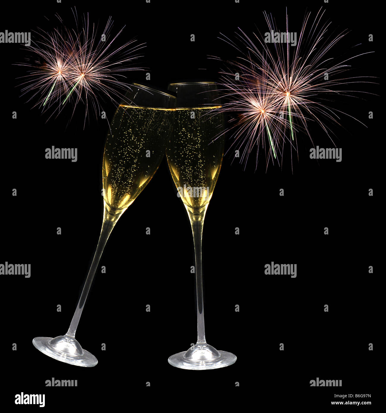 Fireworks fizz champagne hi-res stock photography and images - Alamy
