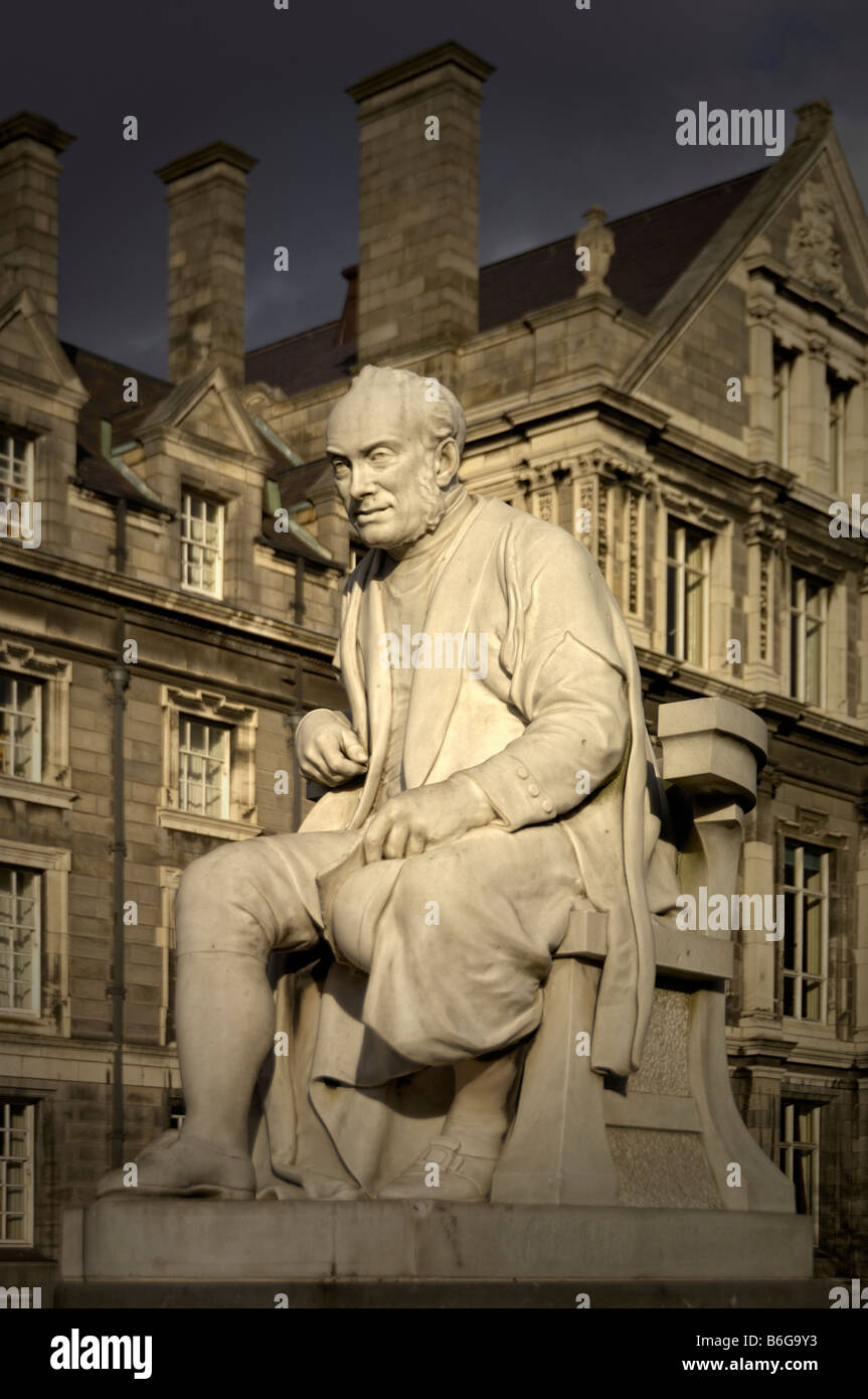 Provost george salmon statue hi-res stock photography and images - Alamy