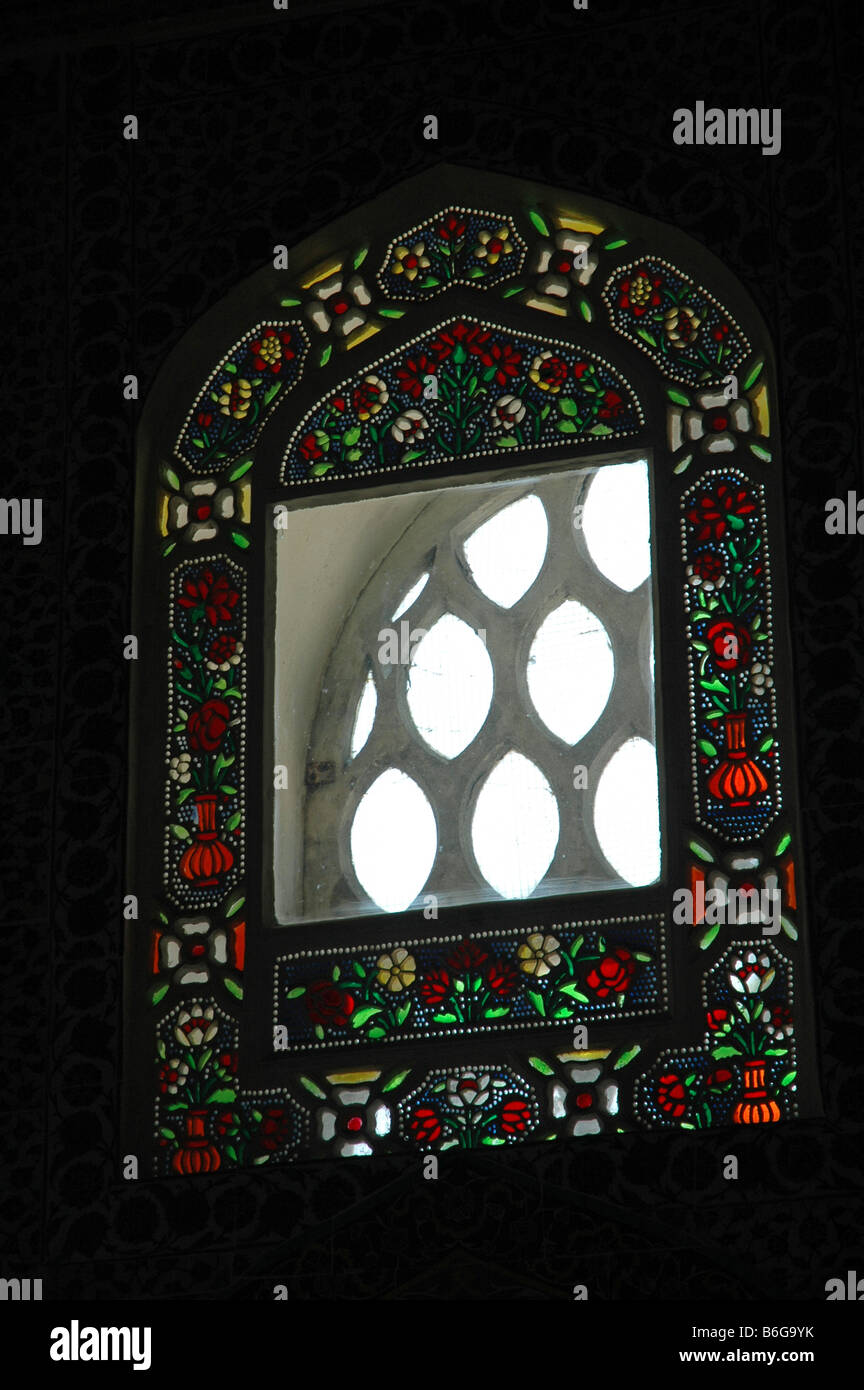 Stained glass Istanbul, Turkey Stock Photo - Alamy