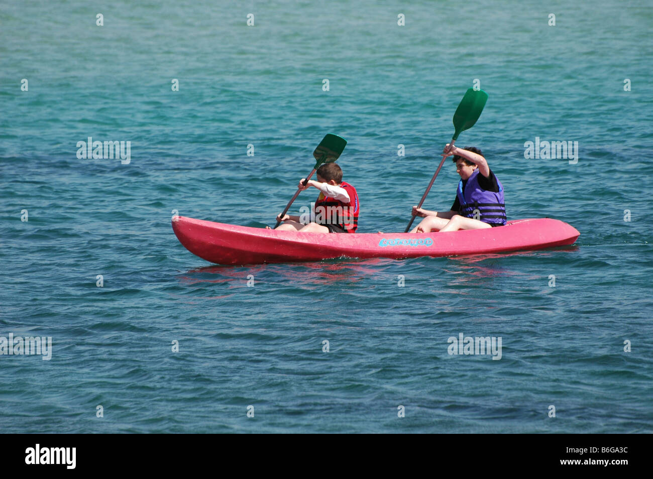 Israel Atlit Canoeing Stock Photo - Alamy