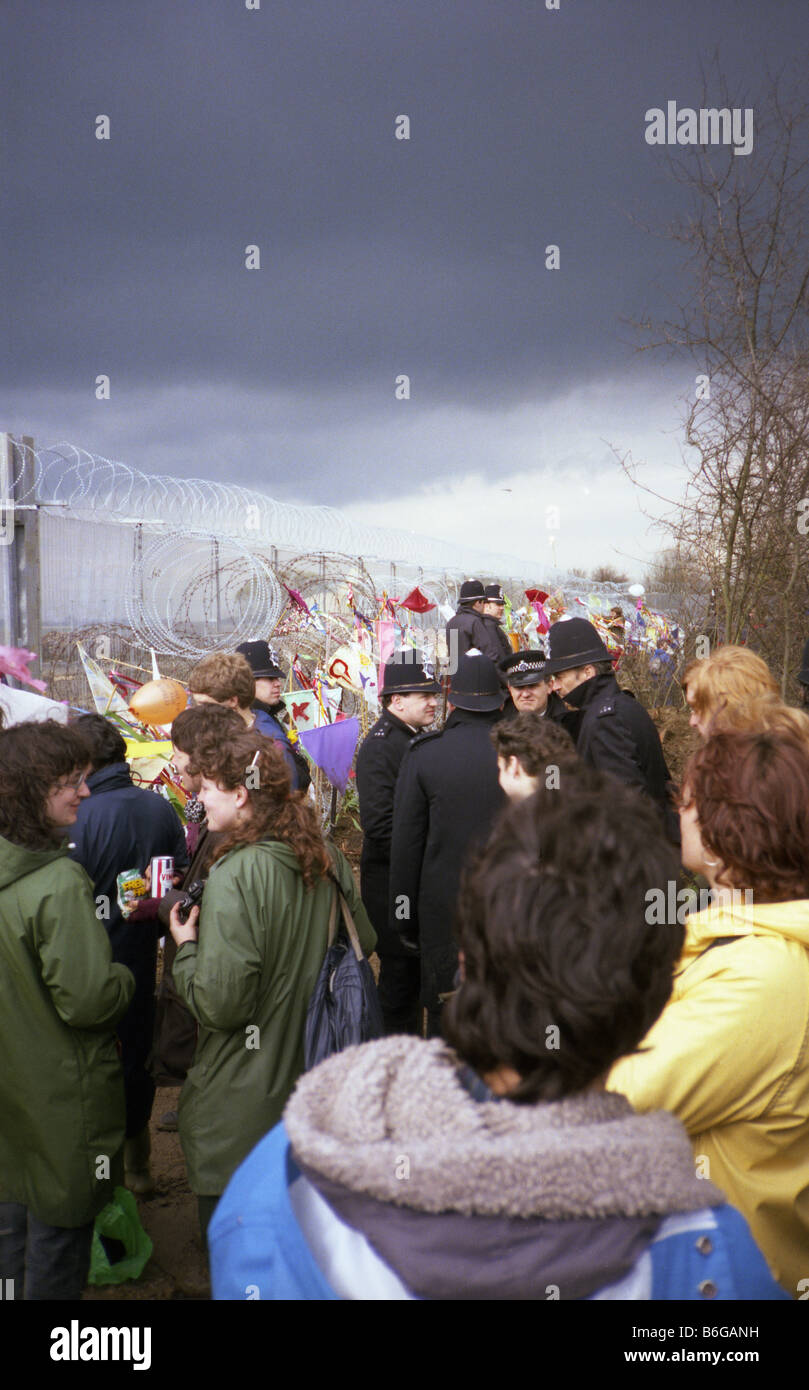 Greenham Common Peace Camp Stock Photo - Alamy