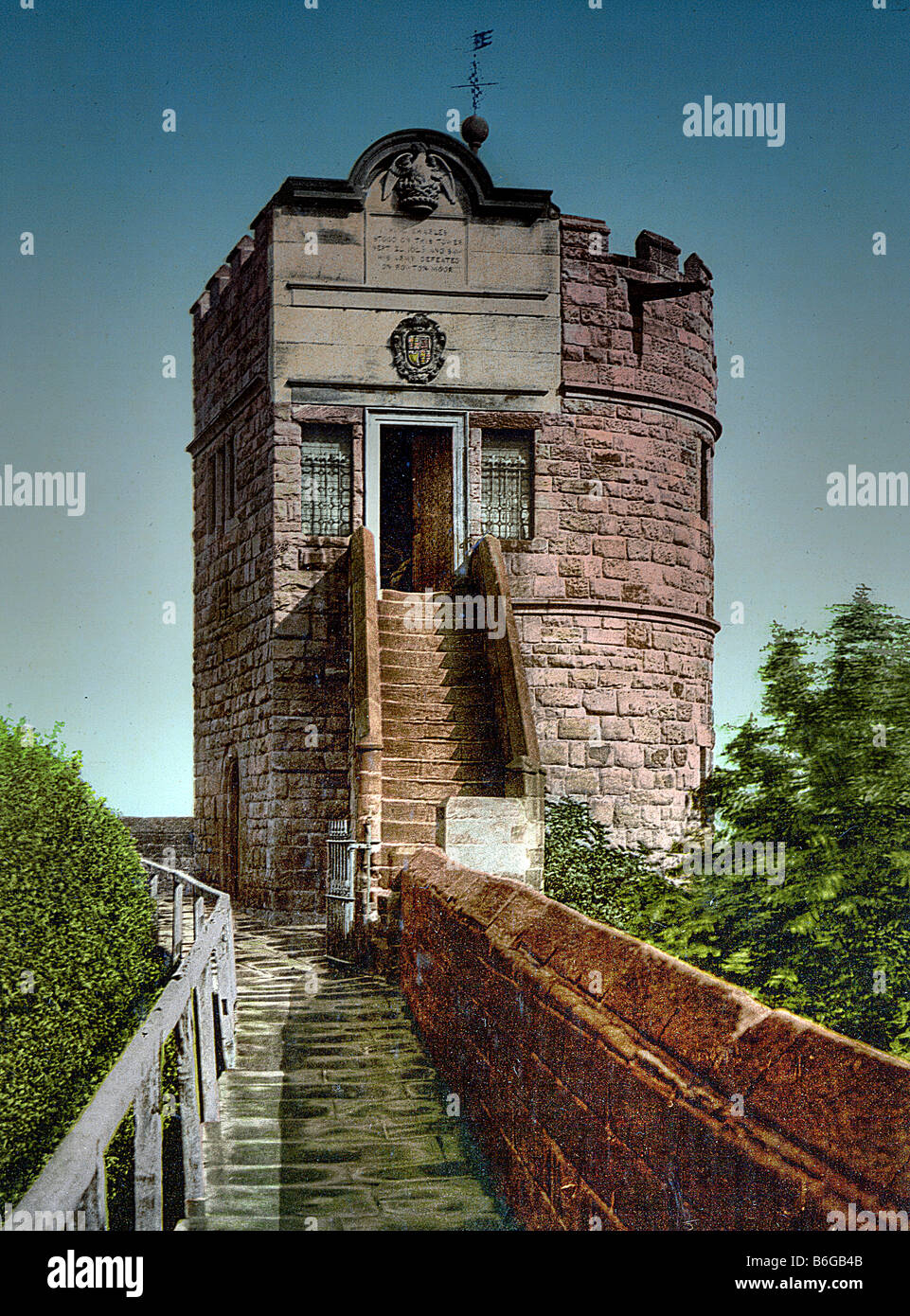 King Charles Tower, Chester England Stock Photo - Alamy
