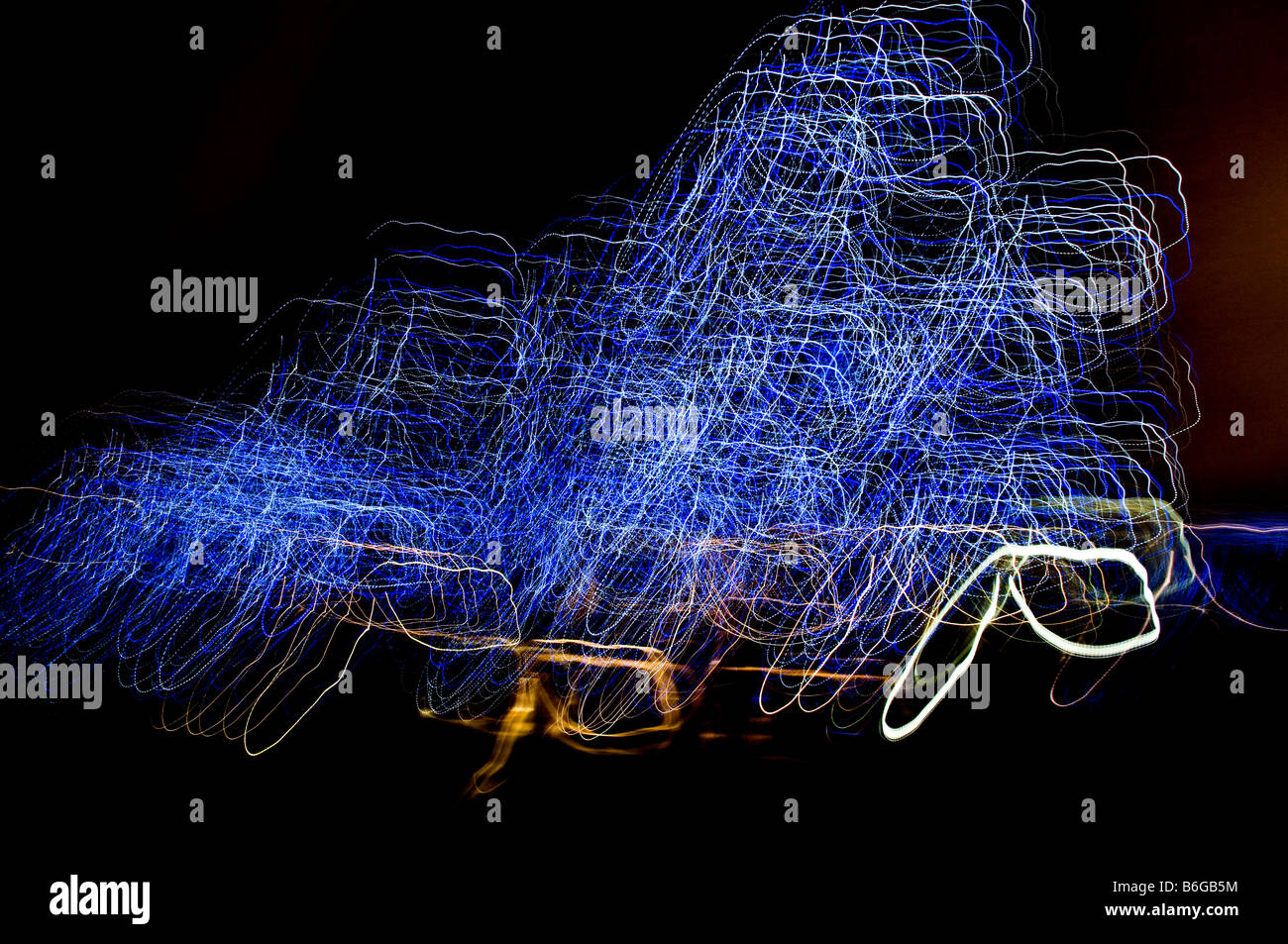 Colourful abstract lights Stock Photo - Alamy