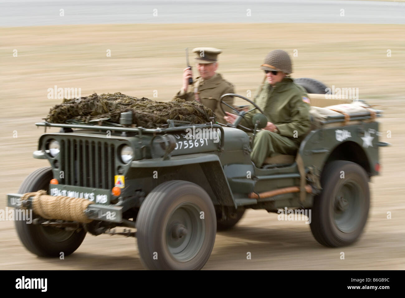 WWII era Willys Jeep Warbirds Over Wanaka Otago South Island New ...