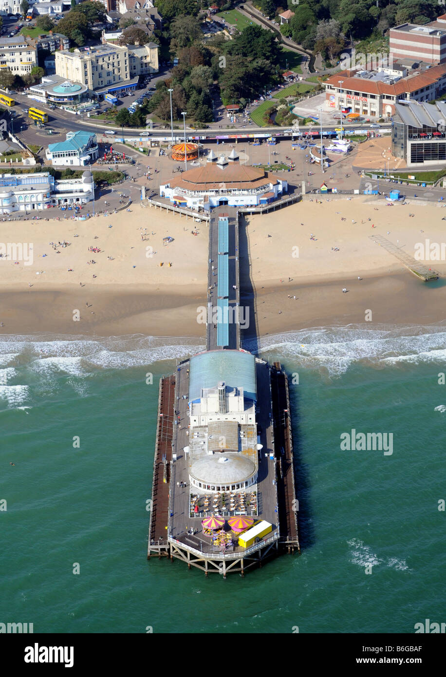 Bournemouth aerial view hi-res stock photography and images - Alamy