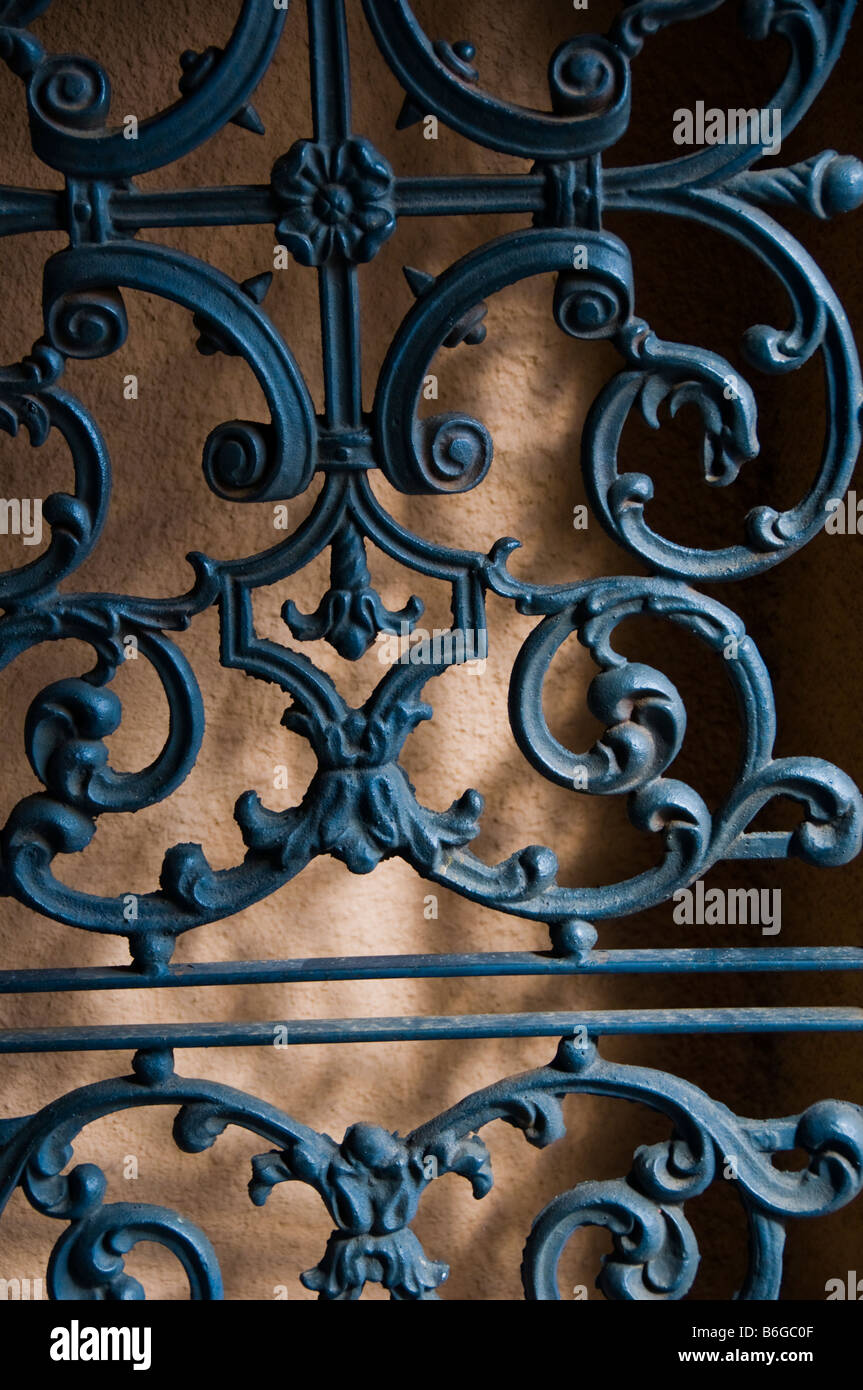Mexican wrought iron gate hi-res stock photography and images - Alamy