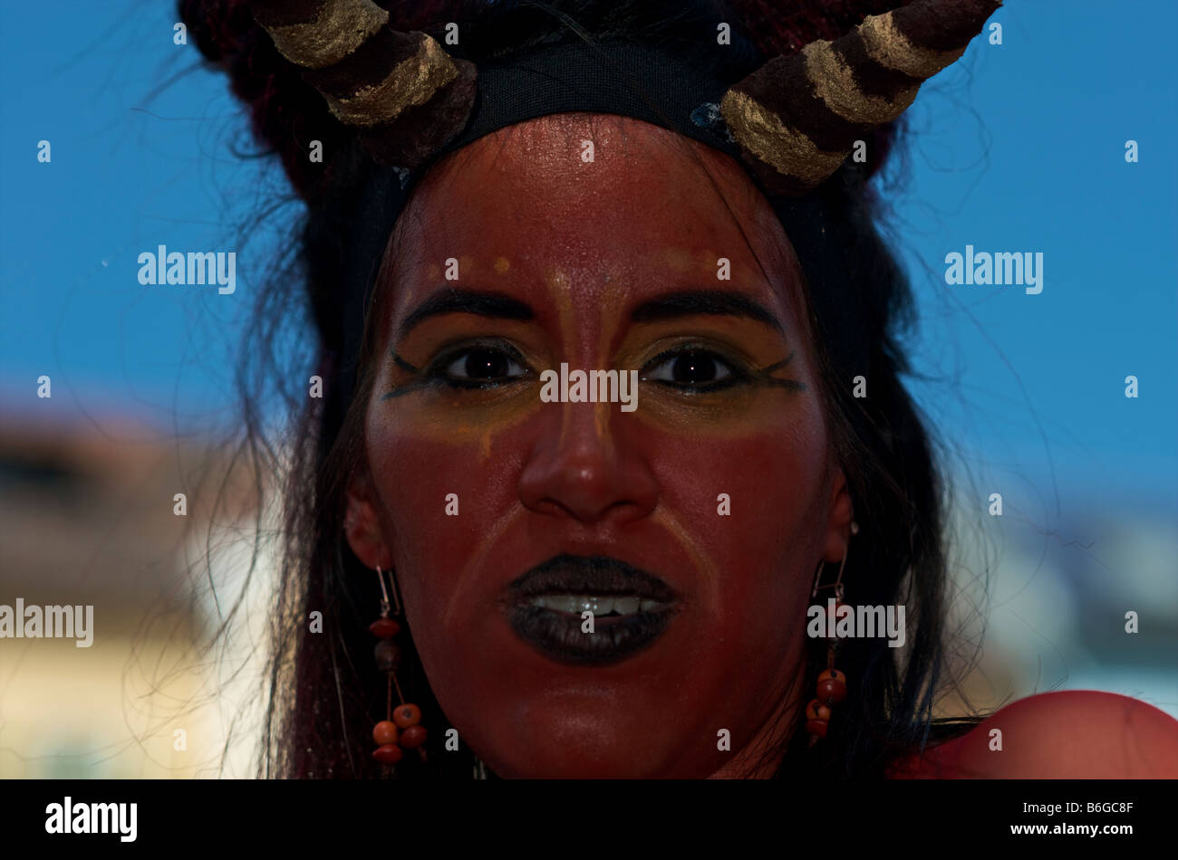 Devil dance hi-res stock photography and images - Alamy