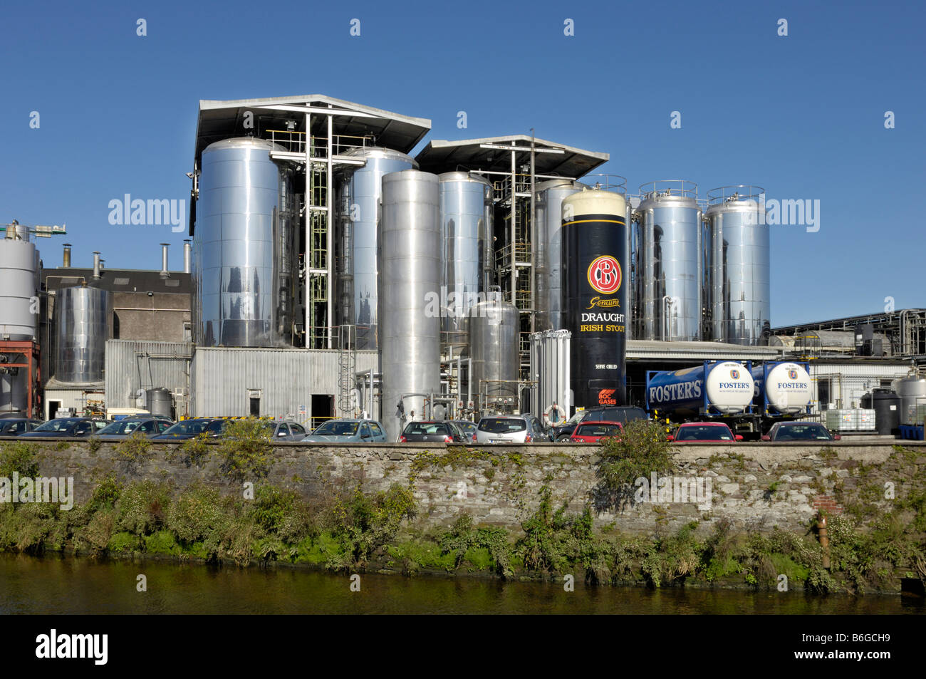 Beamish Crawford Irish stout brewery Stock Photo - Alamy