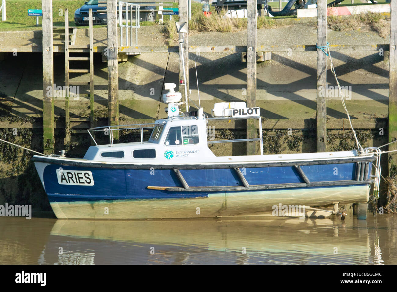 harbour pilot pilots pilots marine boat moored river rother rye east ...