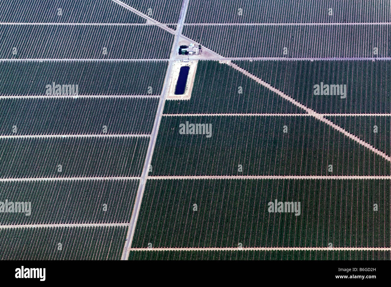 Central Valley California Farm Aerial High Resolution Stock Photography ...