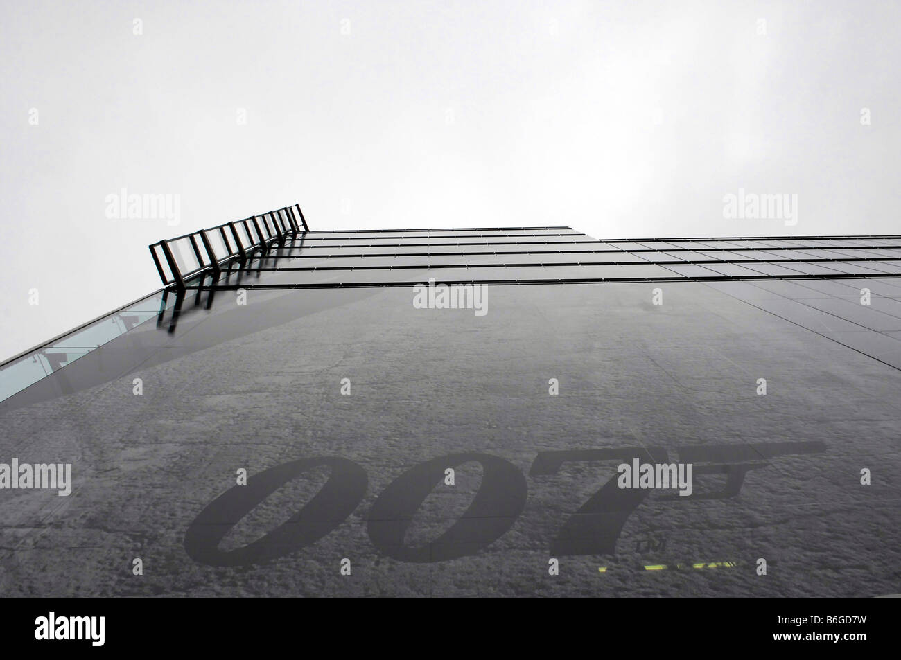 OO7 007 james bond building architecture berlin advertising espionage ...