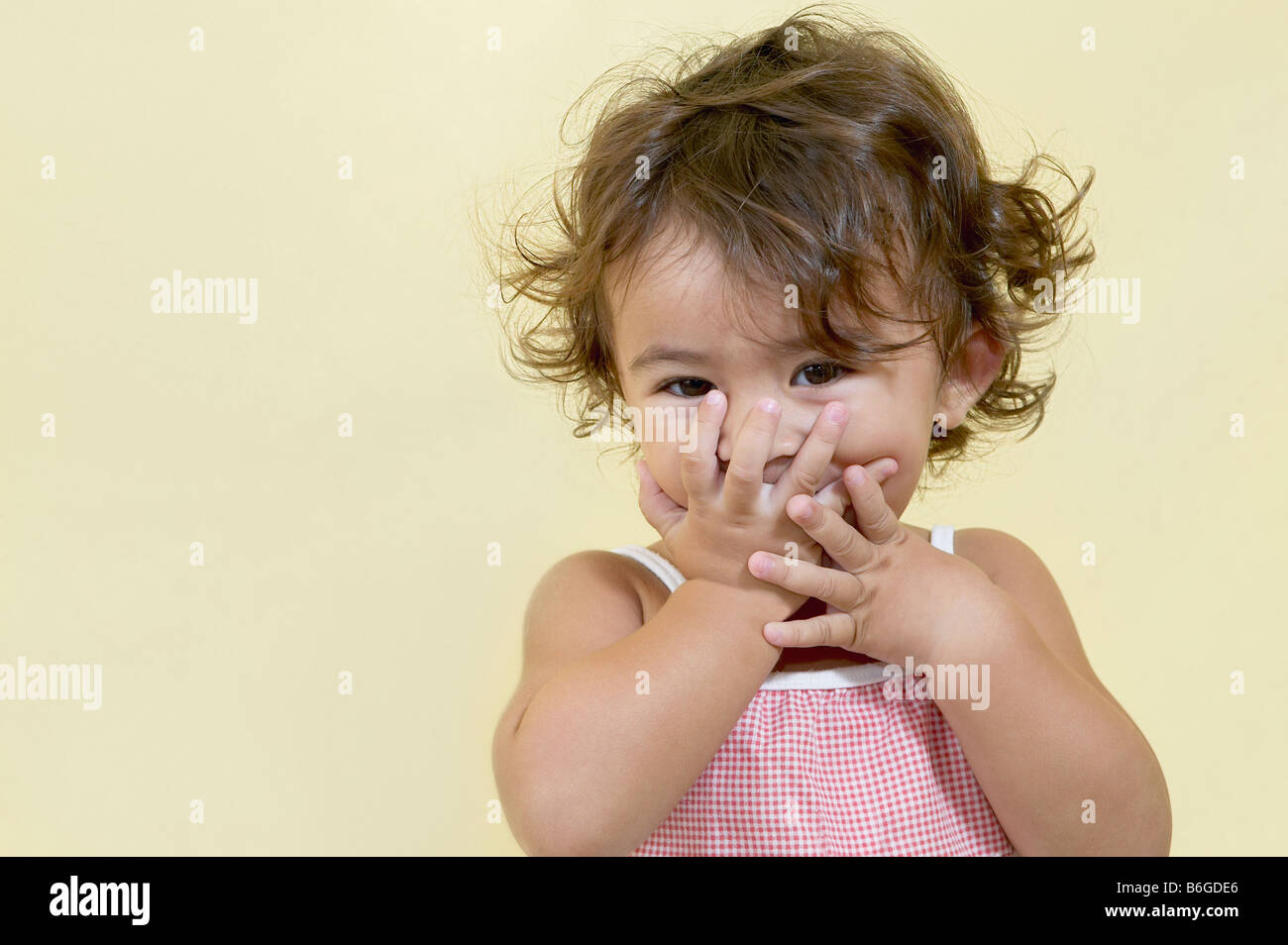 Little girl laughing Stock Photo - Alamy