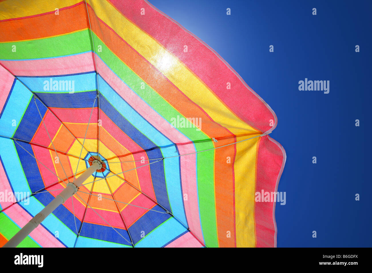 Umbrella parasol sky hi-res stock photography and images - Alamy