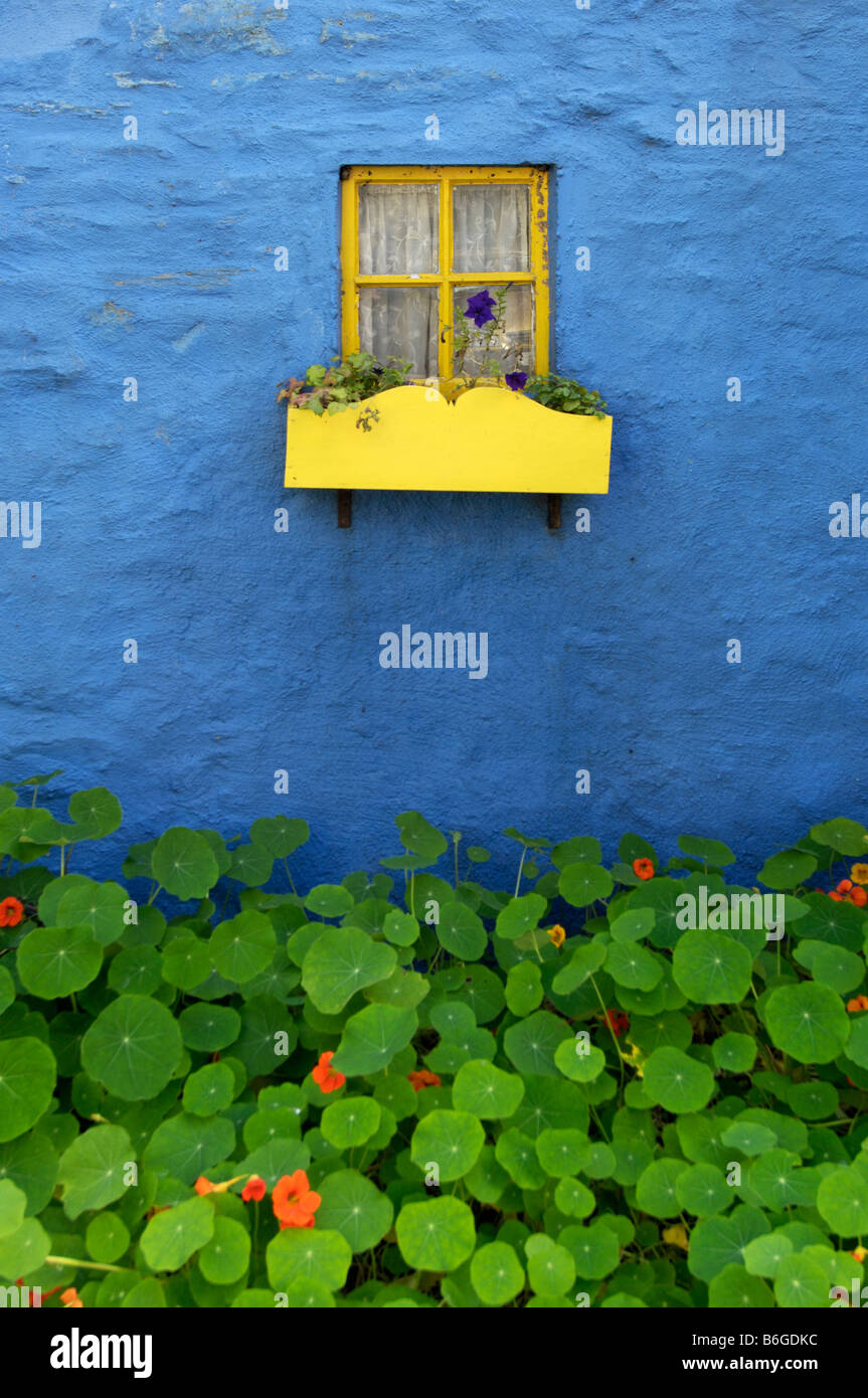Yellow small window Stock Photo - Alamy