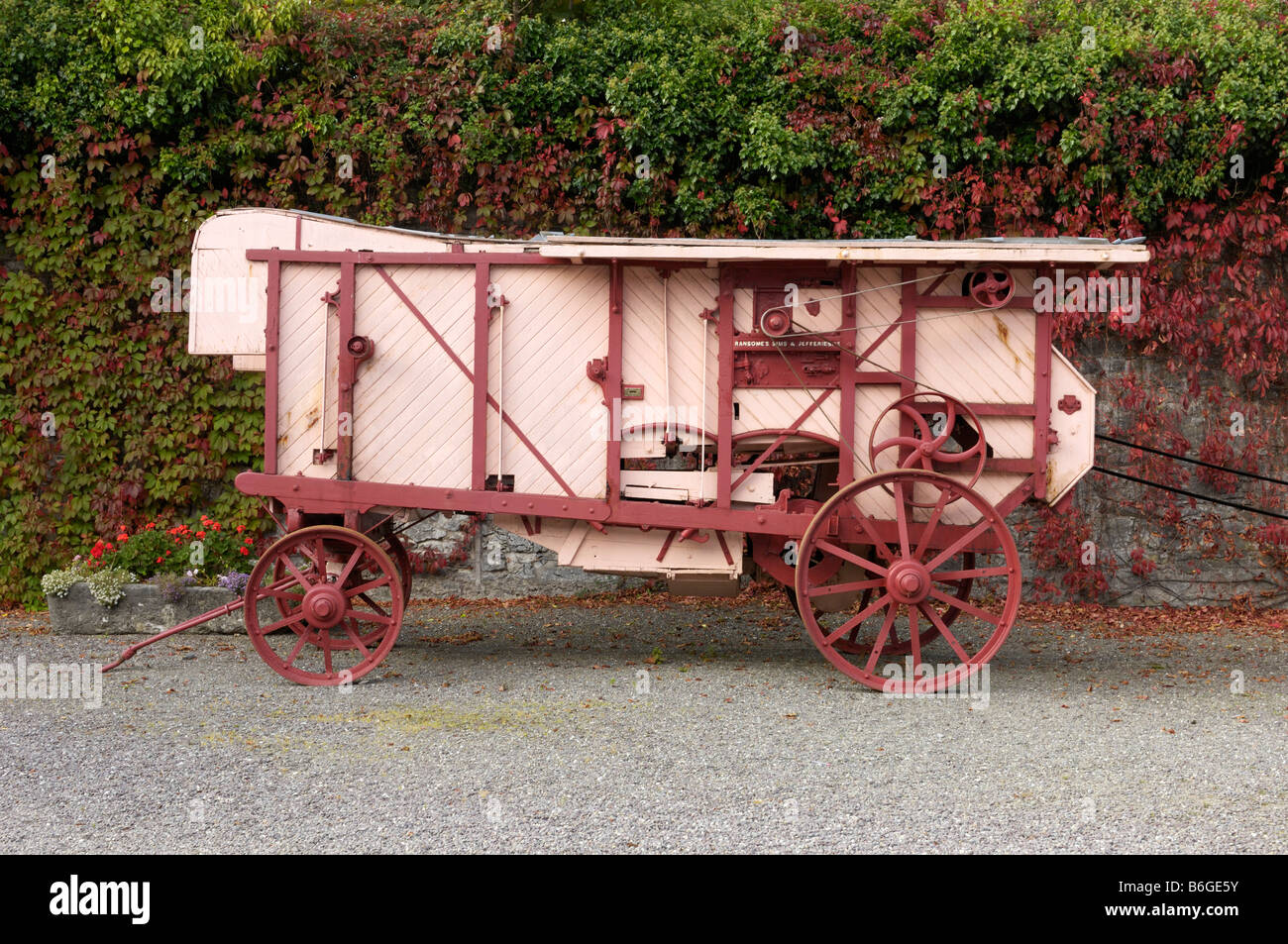 Ransomes Sims Jefferies Light threshing machine Jameson Whiskey Center ...