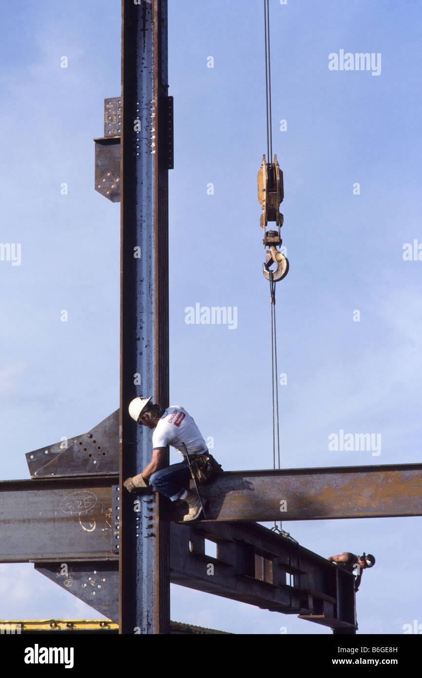 High Rise Steel Workers High Resolution Stock Photography and Images ...