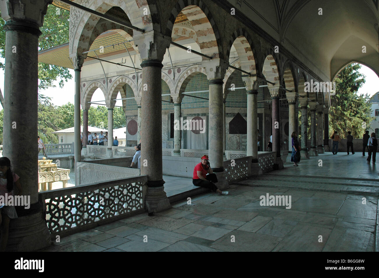 Topkapi Palace interior. Istanbul, Turkey Stock Photo - Alamy