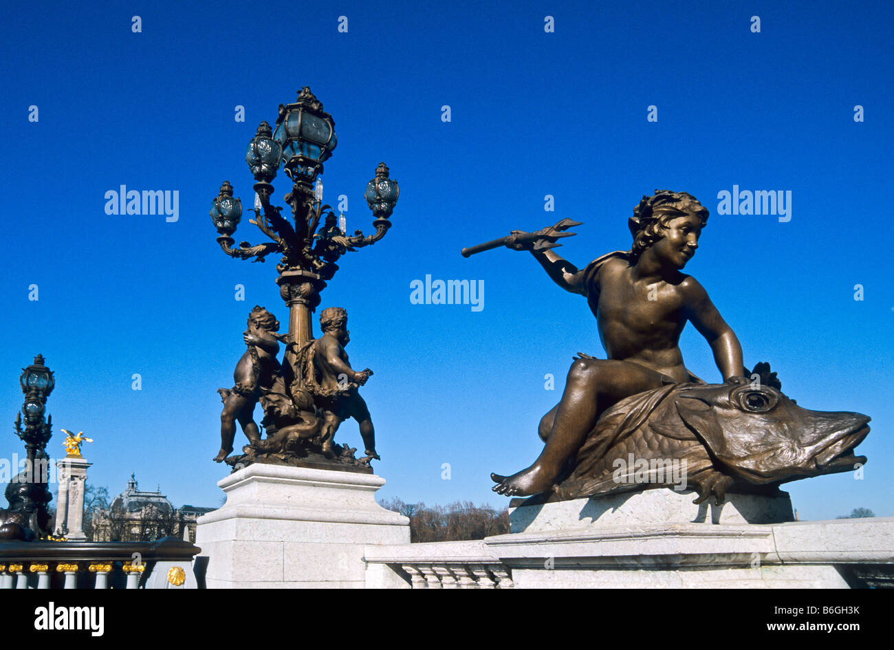PONT ALEXANDRE III PARIS FRANCE Stock Photo - Alamy