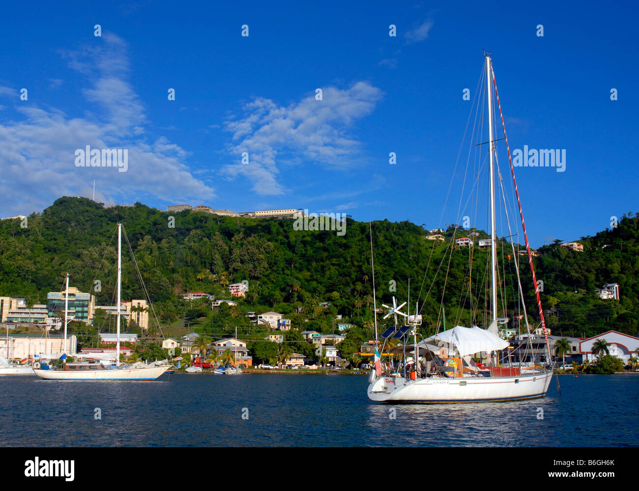 St georges grenada yacht hi-res stock photography and images - Alamy
