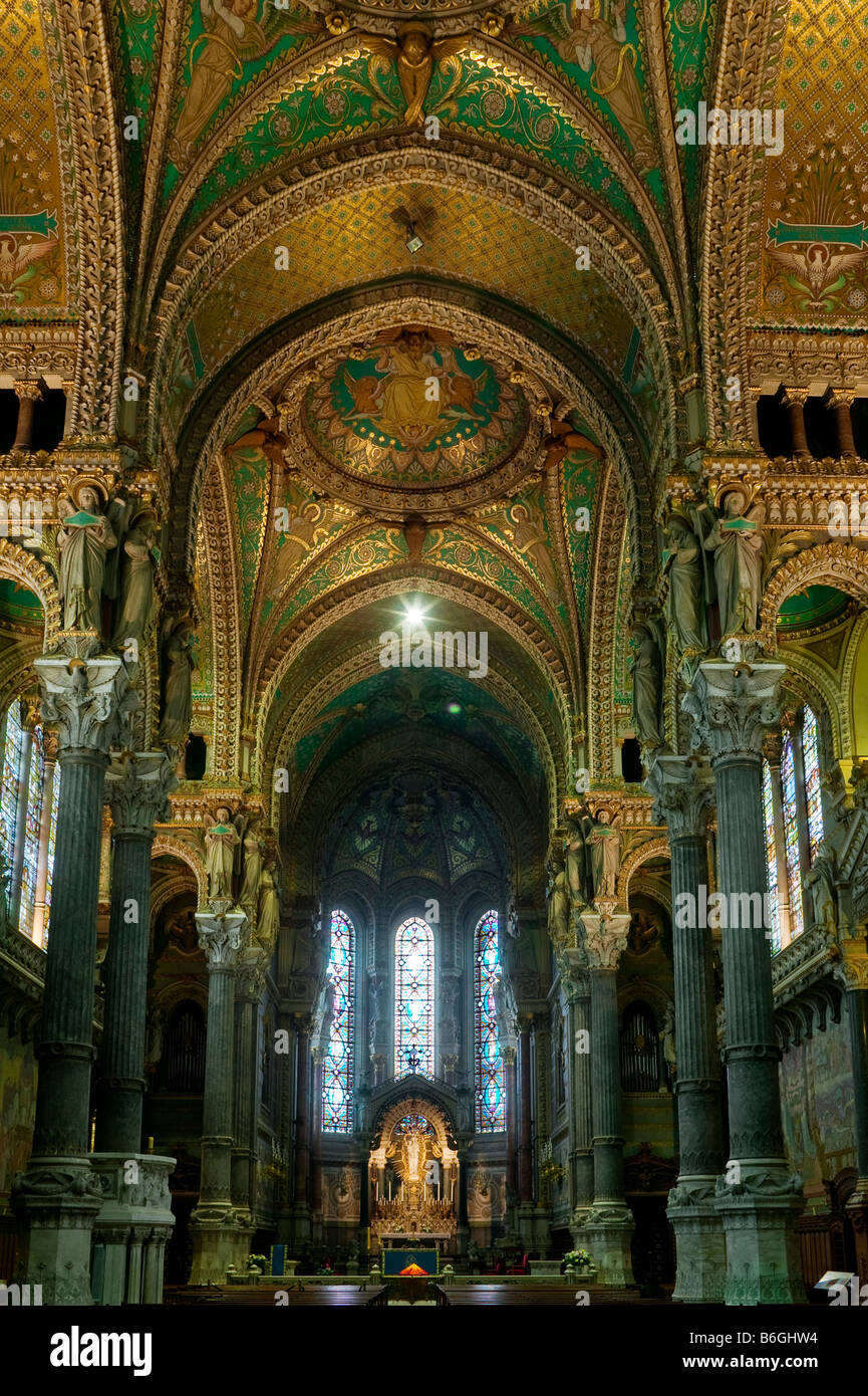 Basilica lyon france hi-res stock photography and images - Alamy