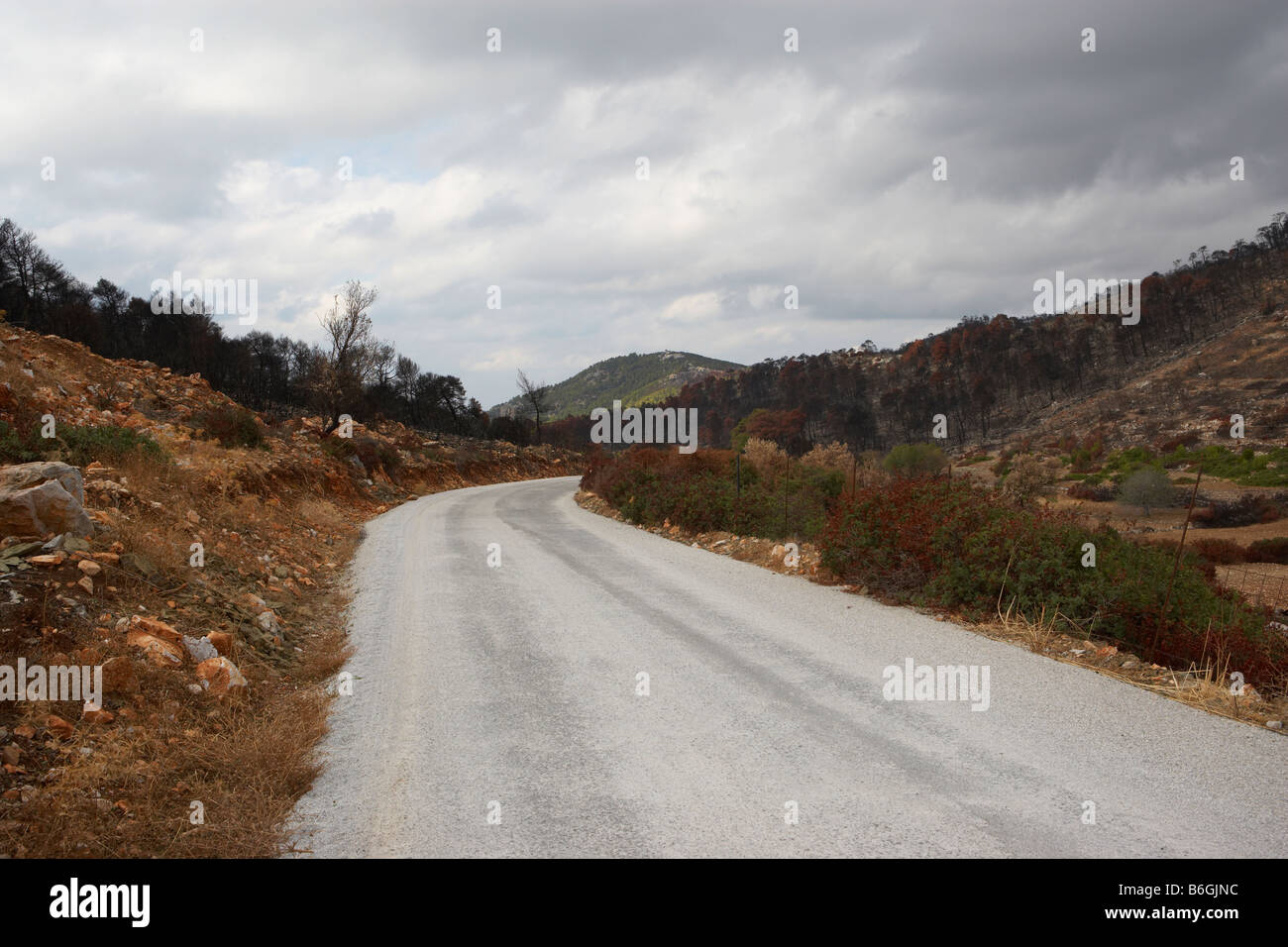 Burnt scar hi-res stock photography and images - Alamy