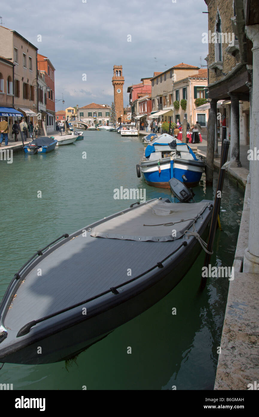 Murano Tower Fondamenta Daniele Manin dei Vetrai Venice Italy April ...