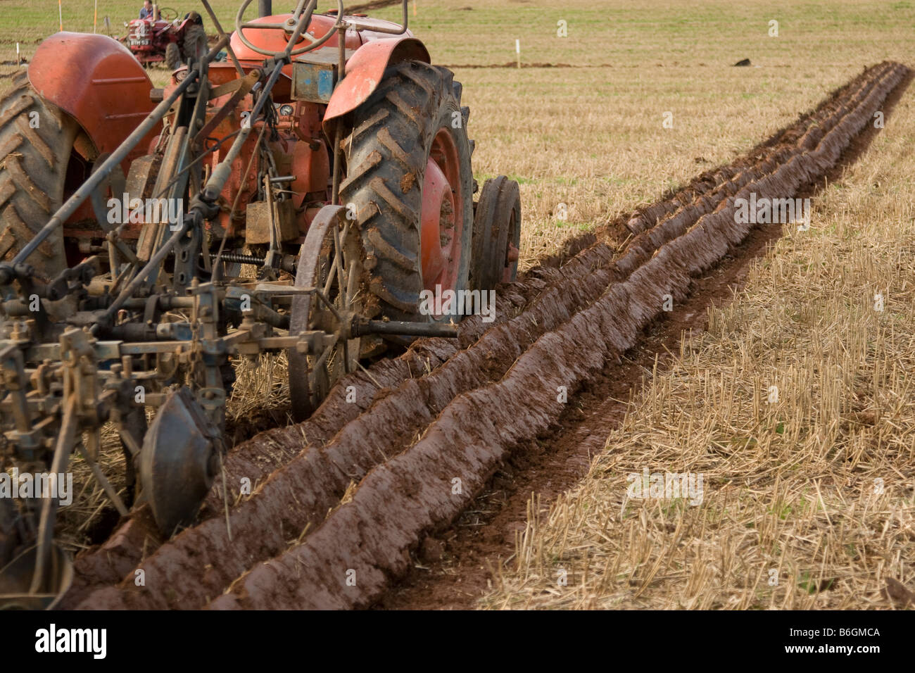 Old Style Ploughing High Resolution Stock Photography and Images - Alamy