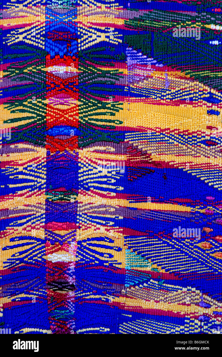 Brightly colored woven fabric Stock Photo - Alamy
