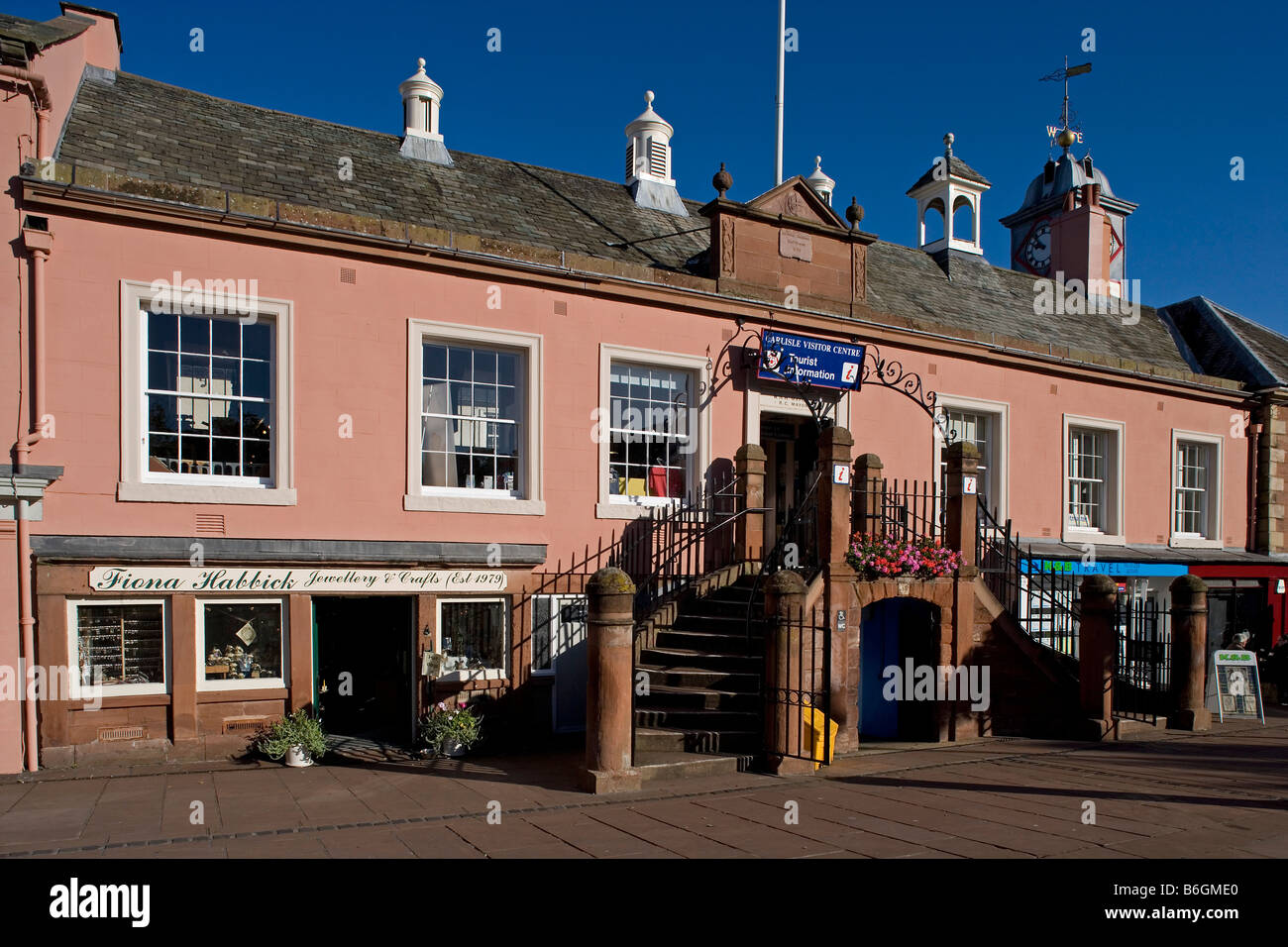 Carlisle The Old Town Hall St Albans Row typical buildings Lake ...