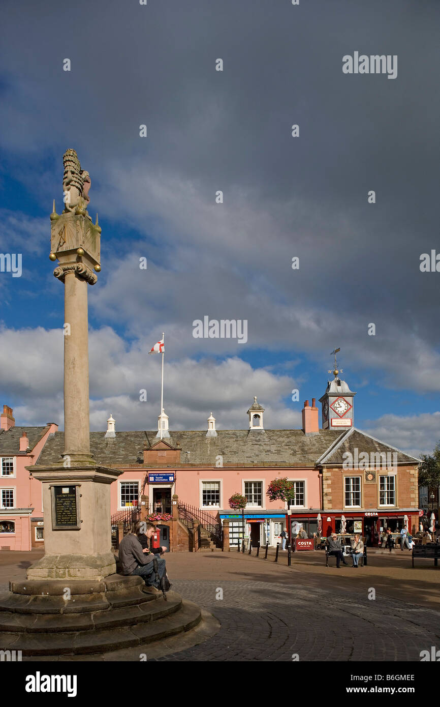 Carlisle The Old Town Hall St Albans Row typical buildings Lake ...