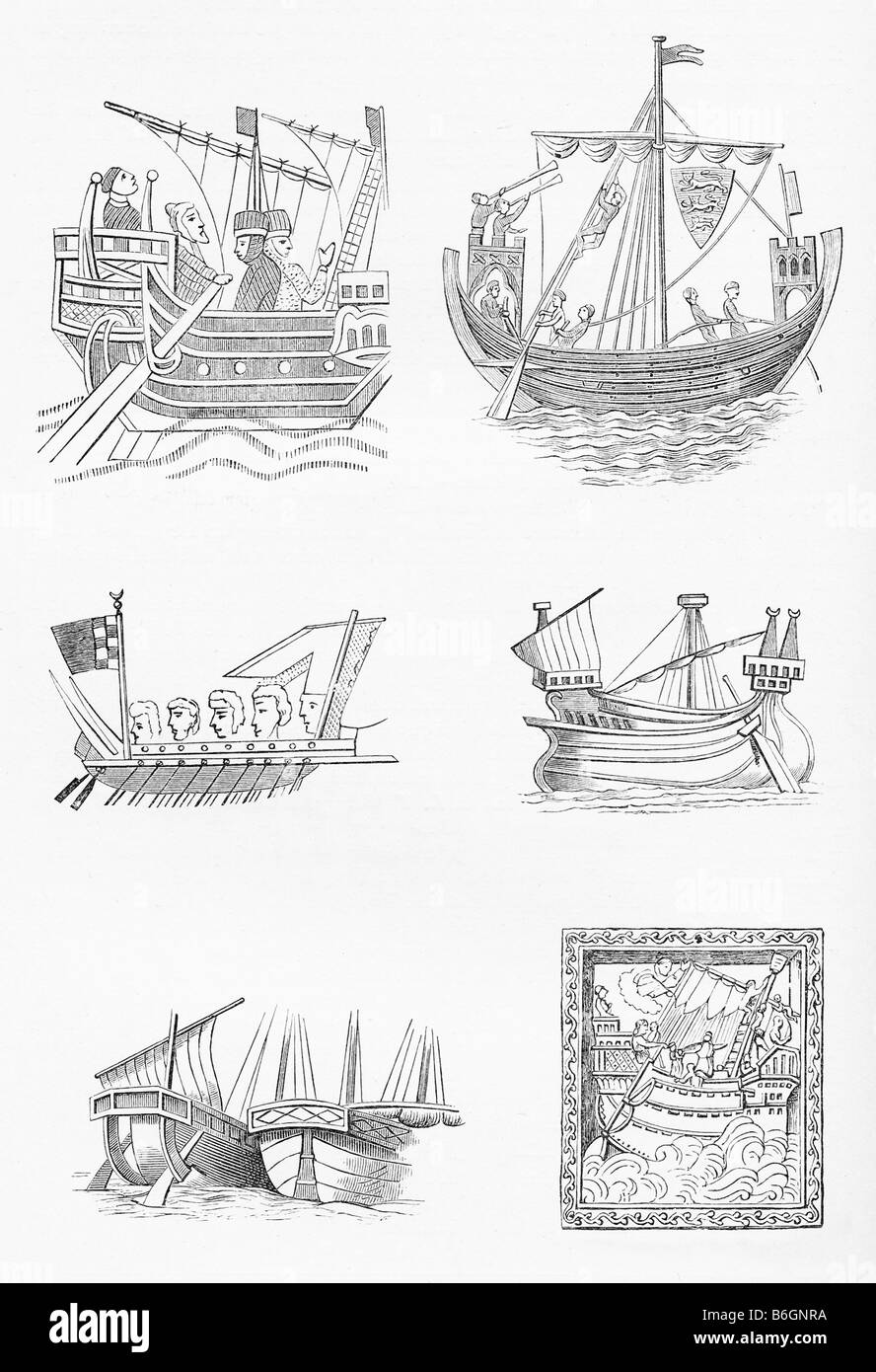 Medieval ships hi-res stock photography and images - Alamy