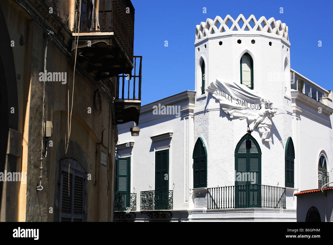 Forio Town Ischia Stock Photo - Alamy