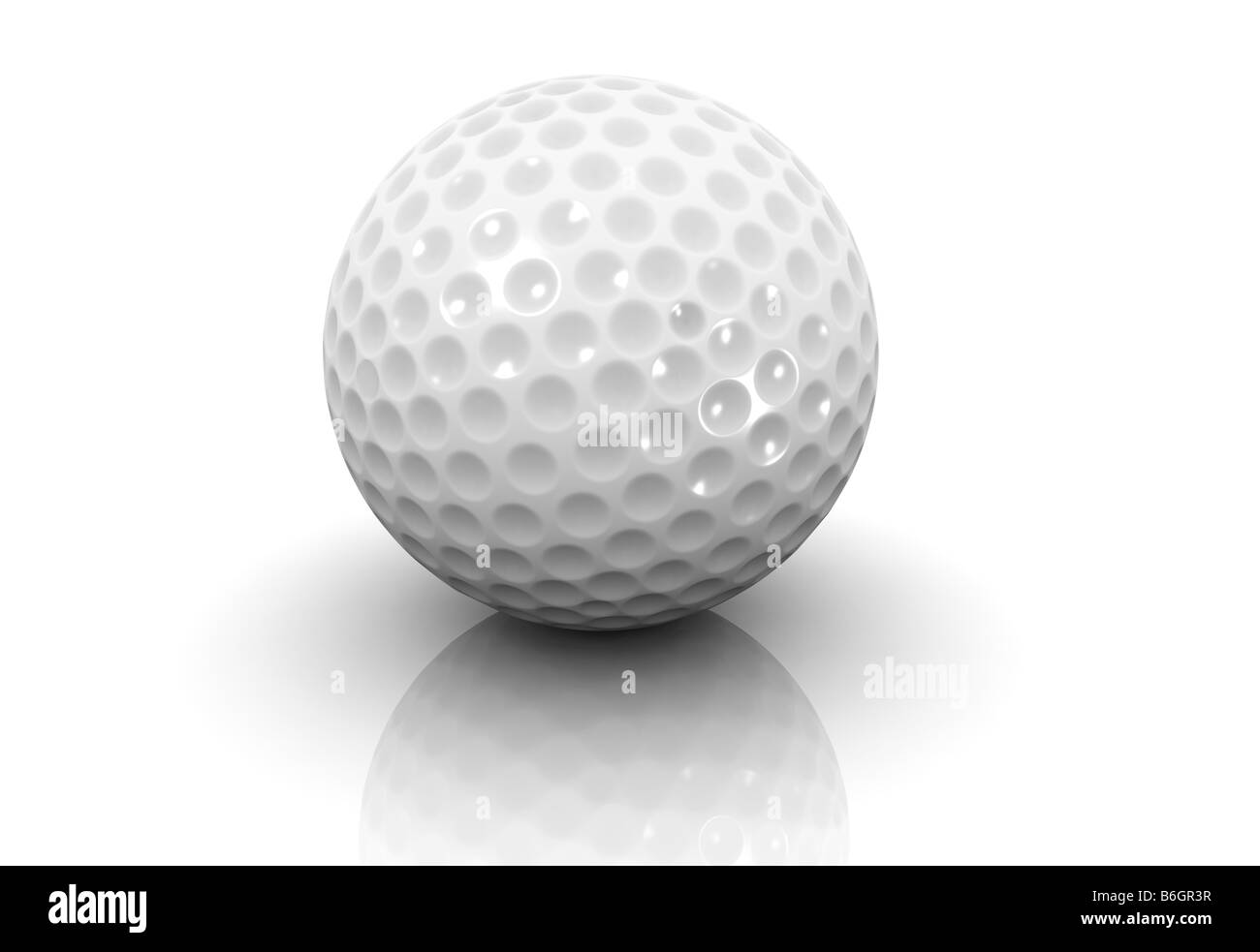 golf on white background Stock Photo - Alamy