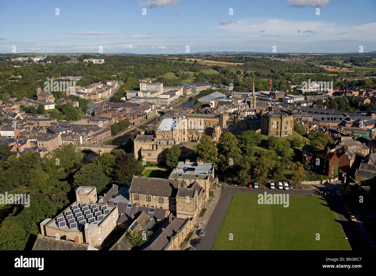 Durham Palace Square University Buildings castle Durhamshire UK Great ...