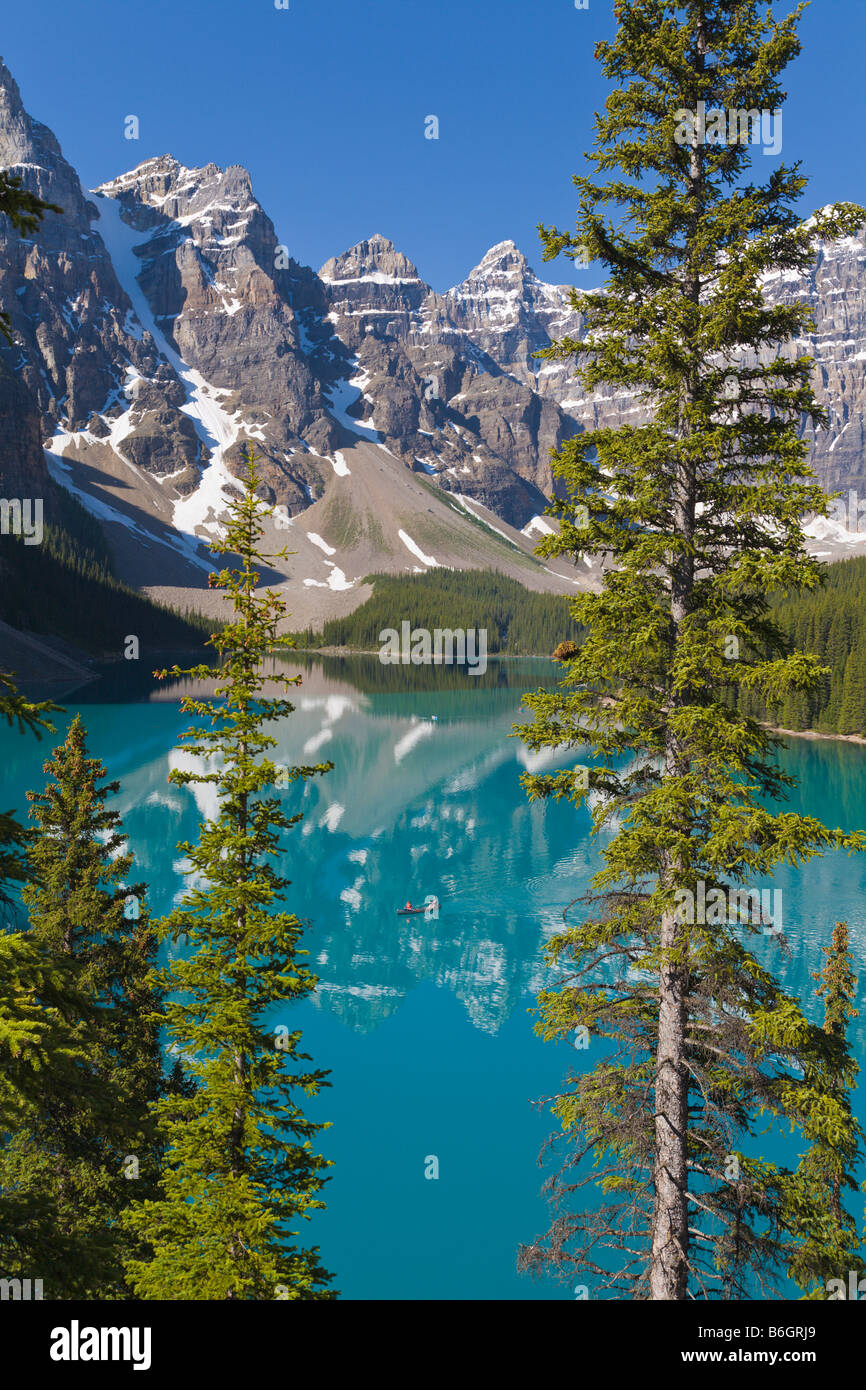 "Moraine Lake" Canadian Rockies Alberta Canada Stock Photo - Alamy